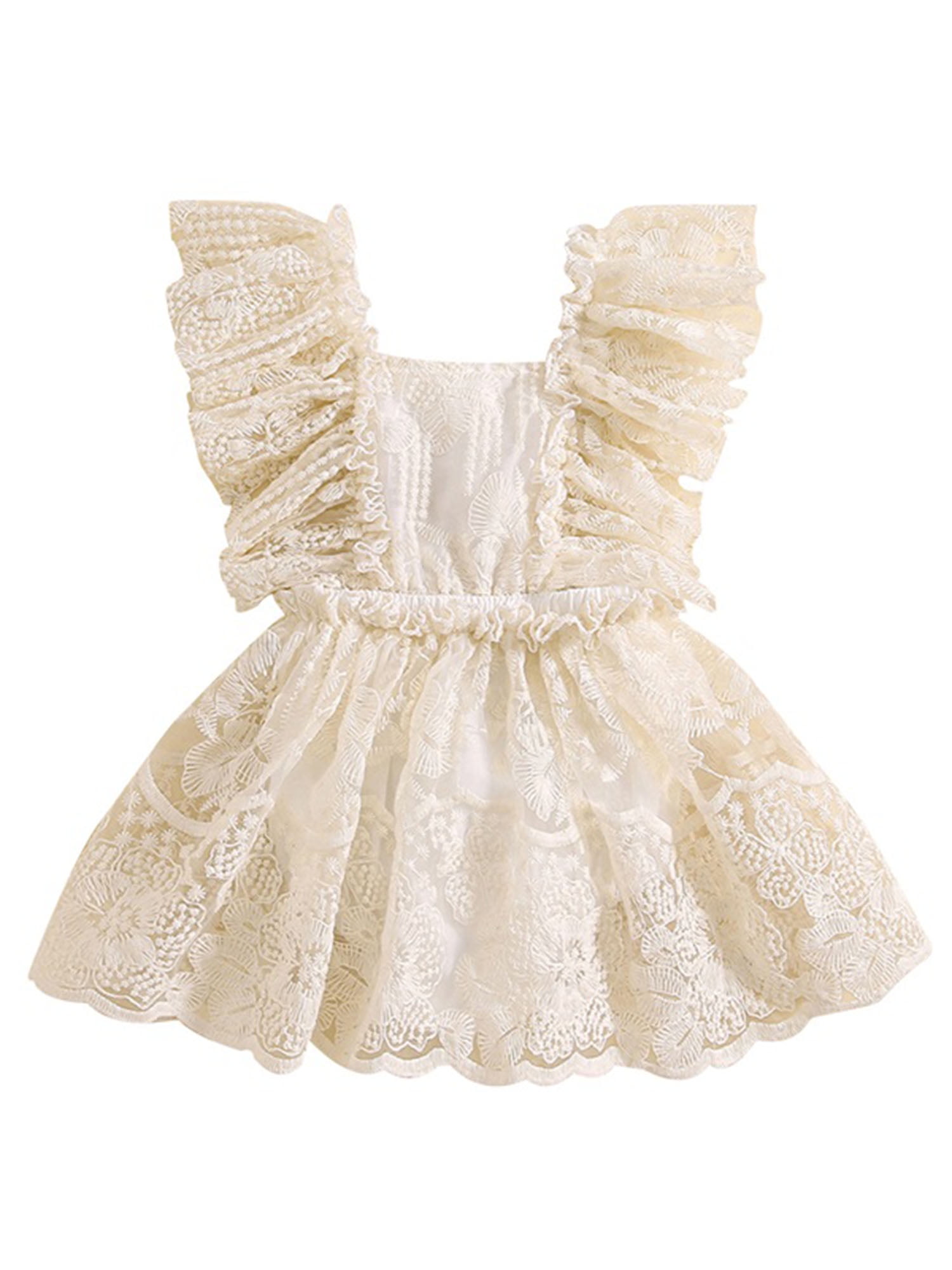 Shuttle tree Baby Girl Lace Romper Boho Clothes Newborn Photography Outfits - Walmart.com