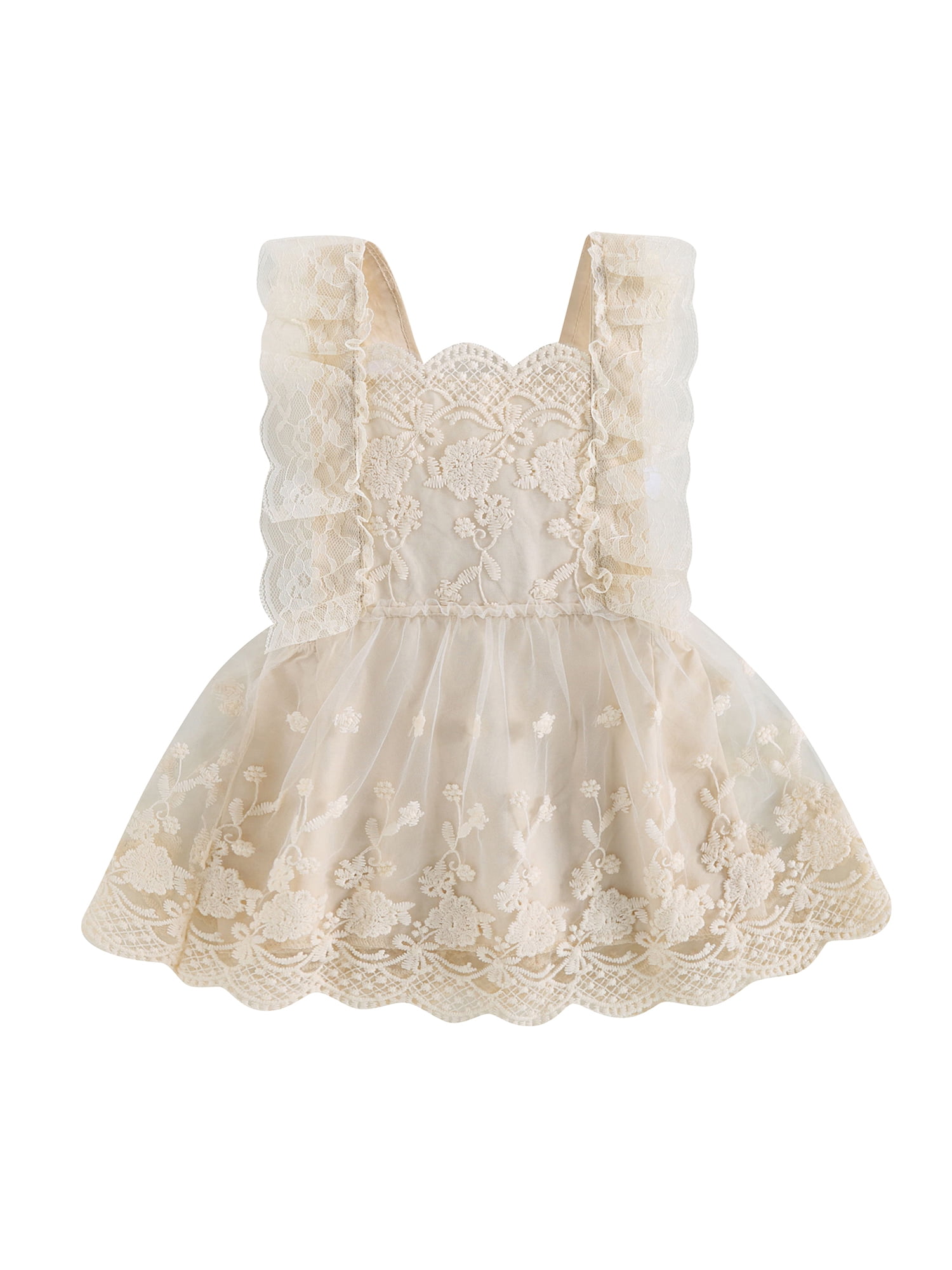 Shuttle tree Baby Girl Lace Romper Boho Clothes Newborn Photography Outfits - Walmart.com