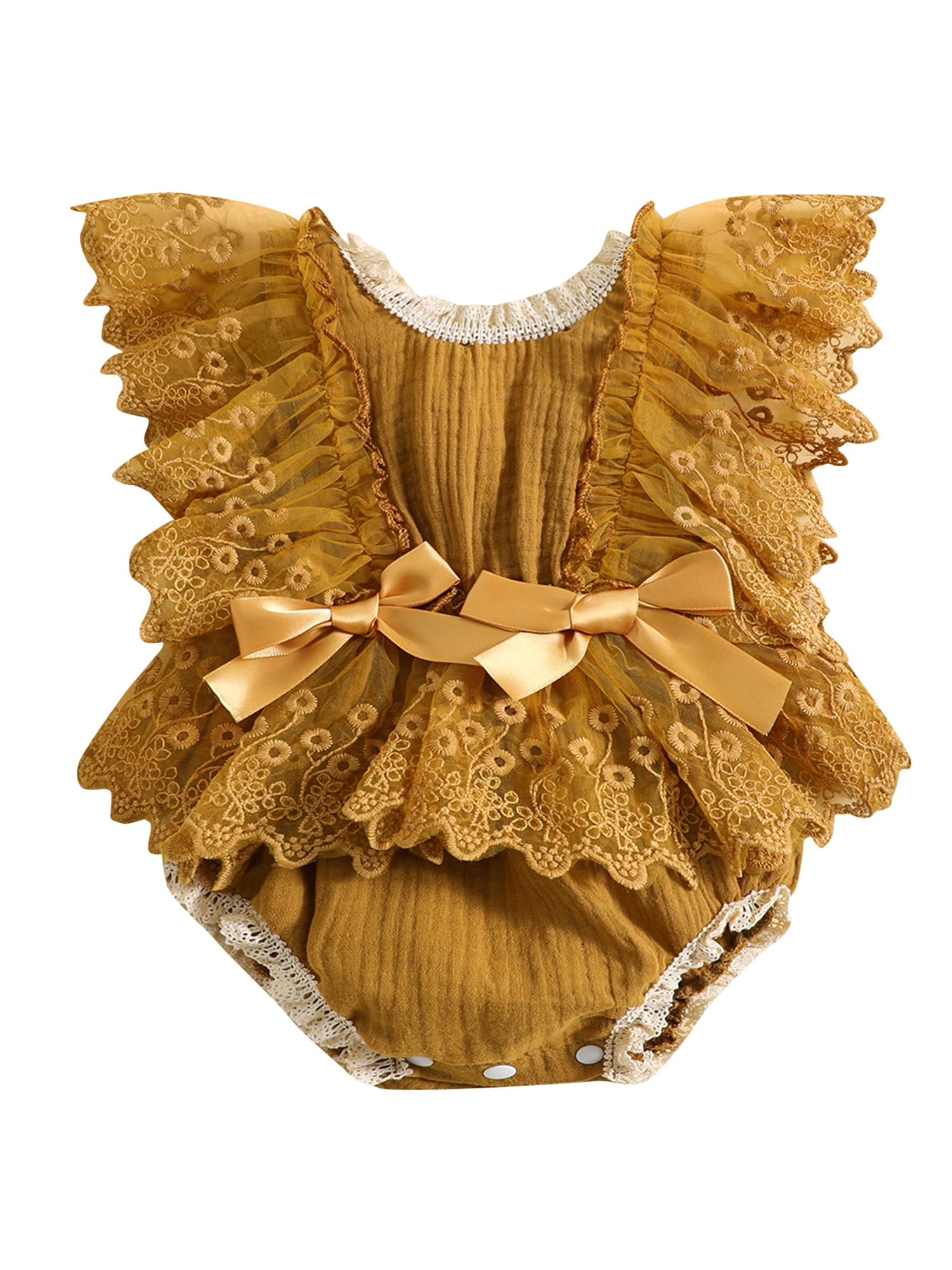 Shuttle tree Baby Girl Lace Romper Boho Clothes Newborn Photography Outfits - Walmart.com