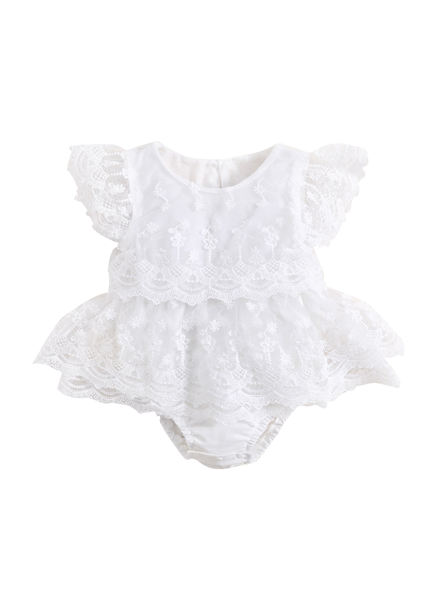 Shuttle tree Baby Girl Lace Romper Dress Summer Princess Clothes Newborn Photography Outfits ...