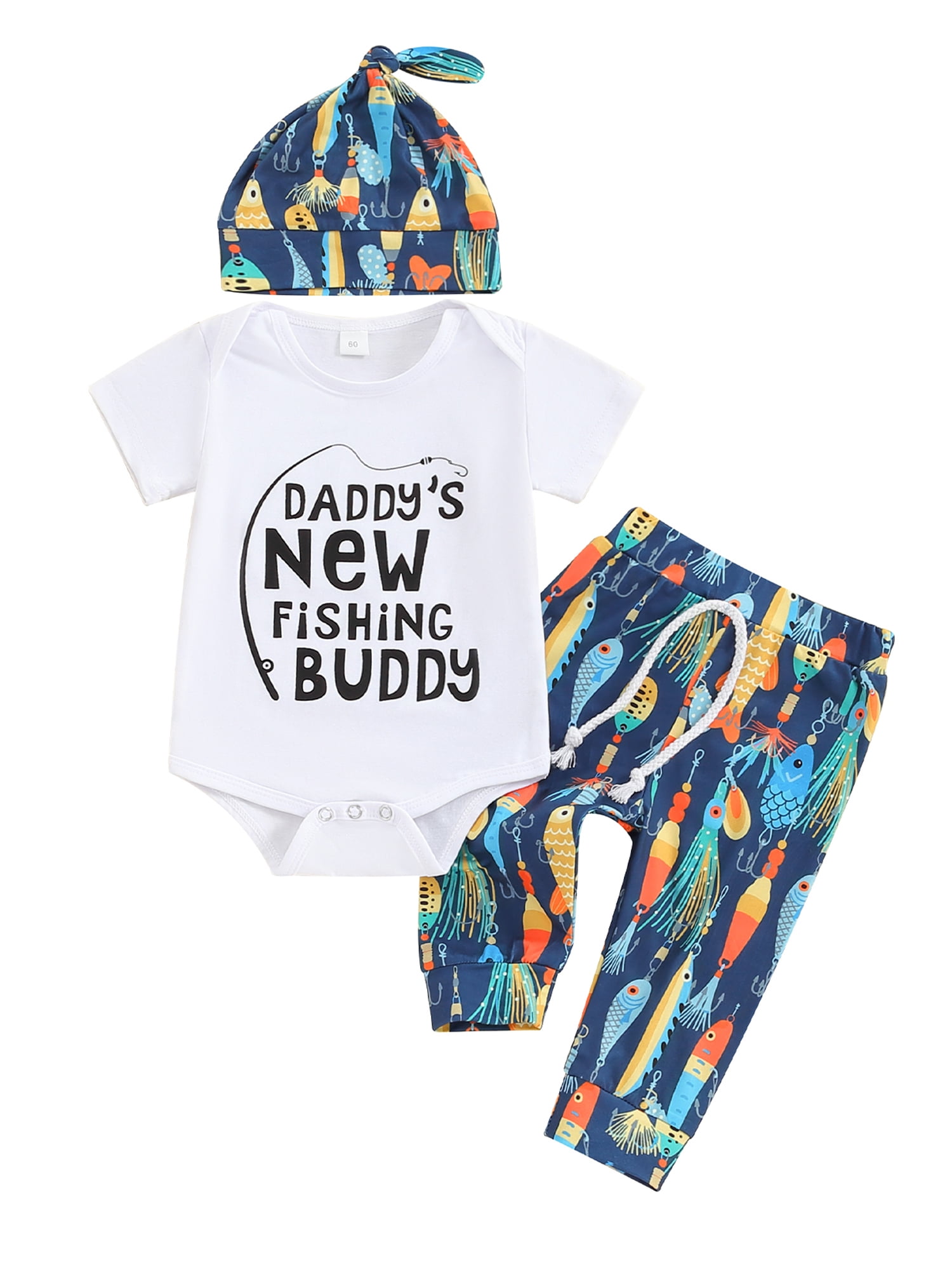 Shuttle tree Baby Summer Clothes Letter Print Short Sleeve Romper Top and Pants Beanies Outfits ...