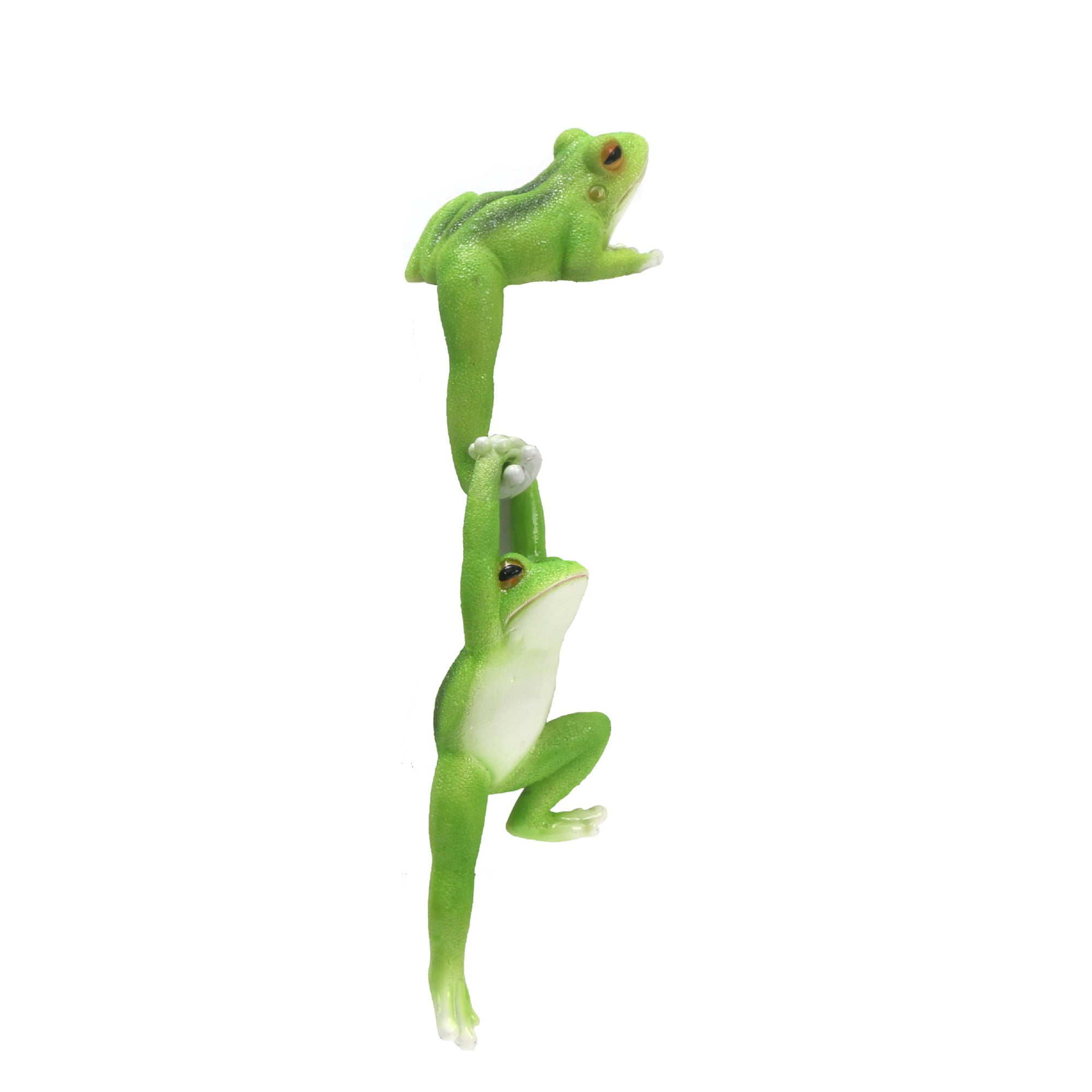 Shuttle tree Flower Pot and Vase Hugger Ornaments Funny Frog Statue ...