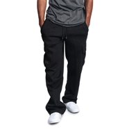 G-Style USA Men's Heavyweight Fleece Lounge Cargo Sweatpants, Up to 6XL ...