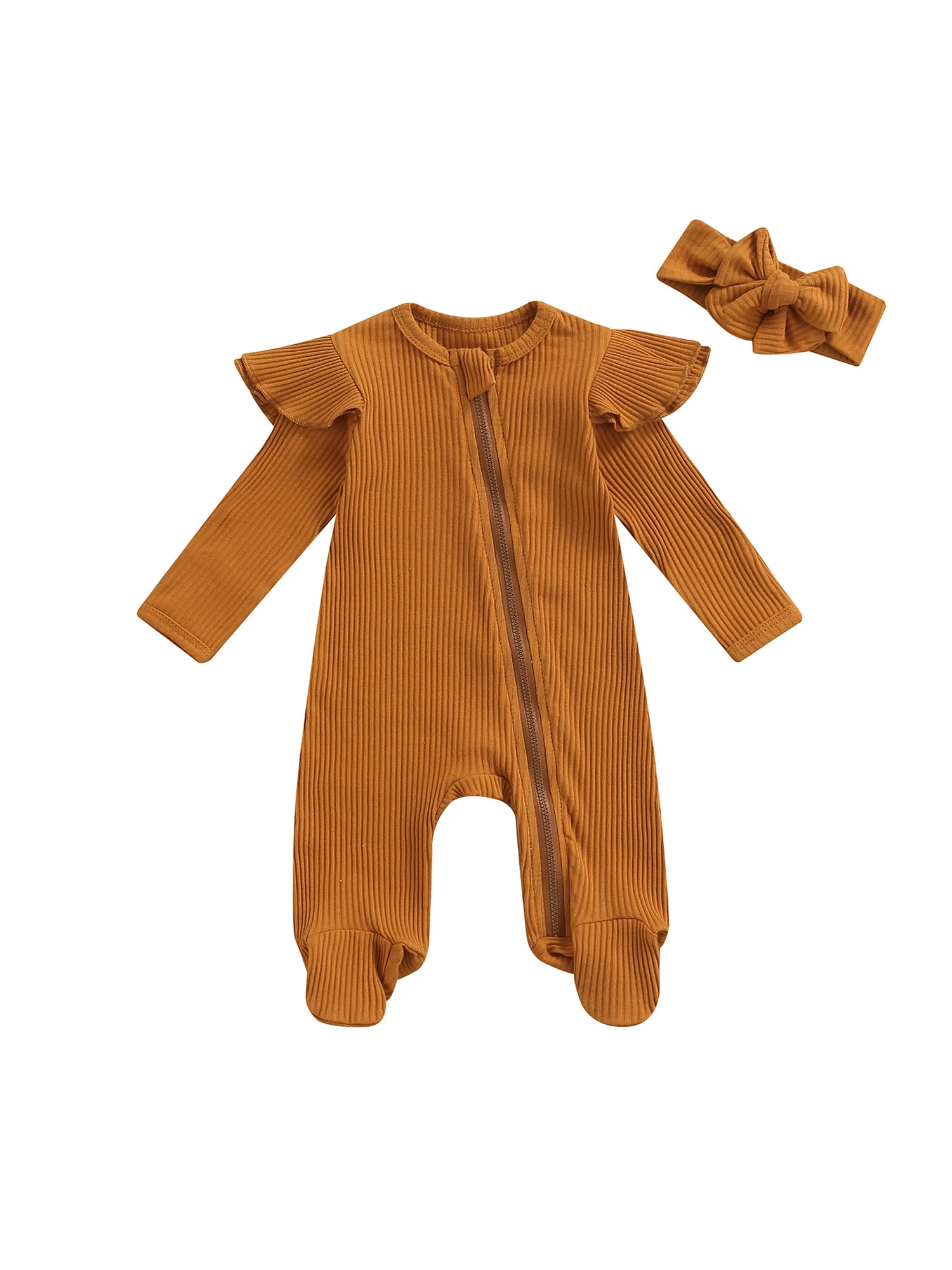 Shuttle tree My First Baby Girl Valentines Day Outfit Ruffle Romper ...