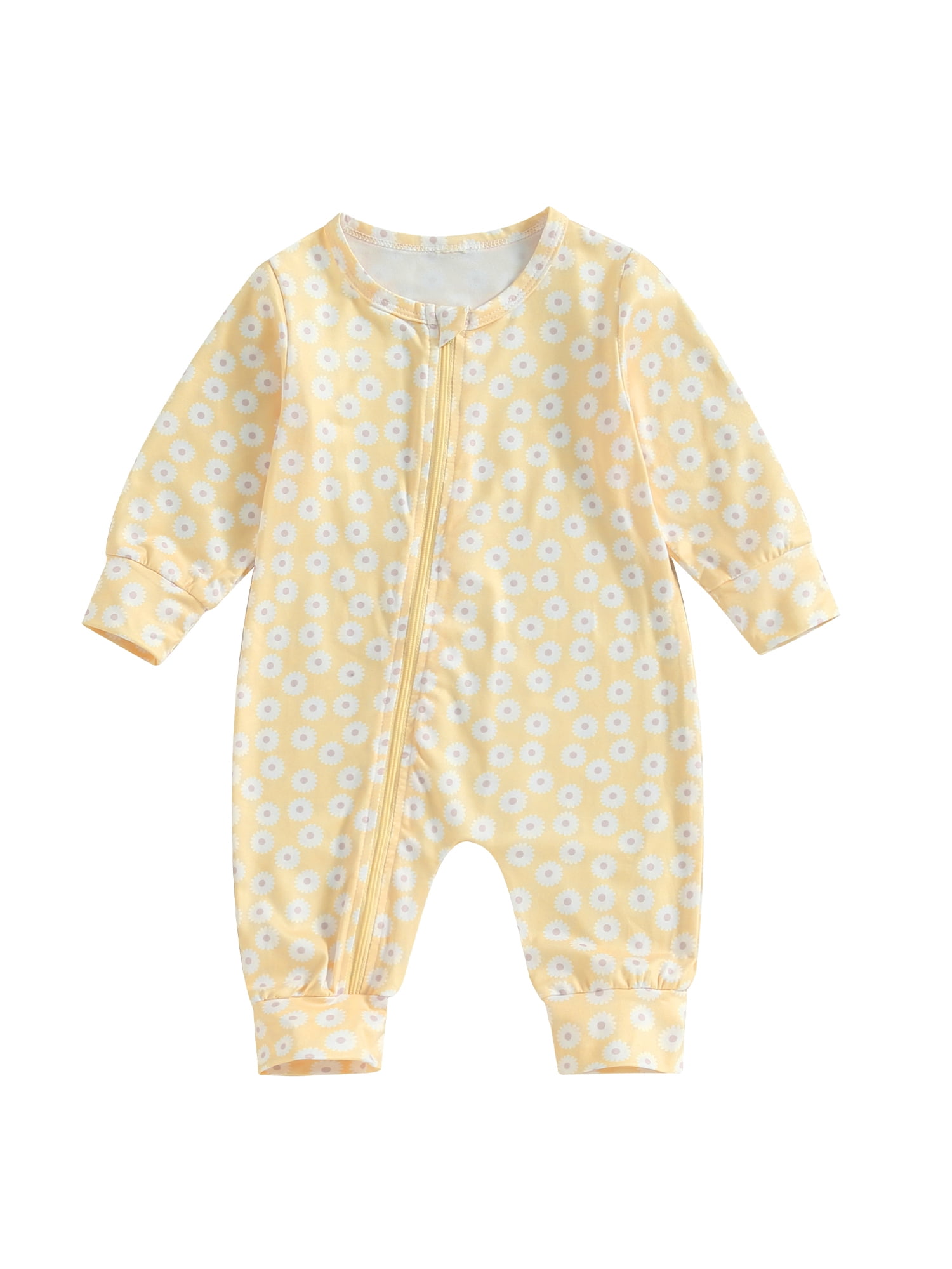 Shuttle tree Newborn Baby Girl One Piece Romper Floral Cotton Jumpsuit ...