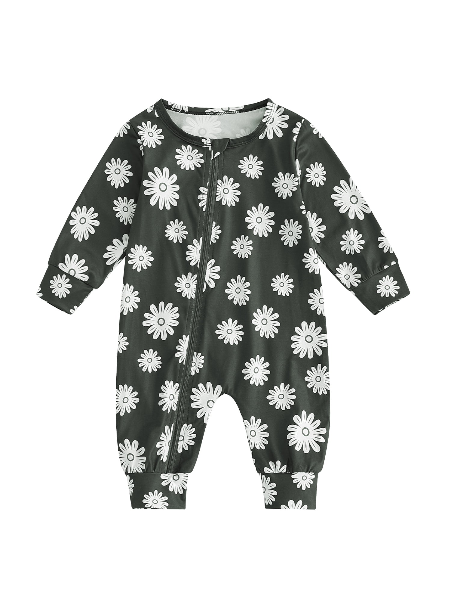 Shuttle tree Newborn Baby Girl One Piece Romper Floral Jumpsuit Onesies Clothes Outfits ...