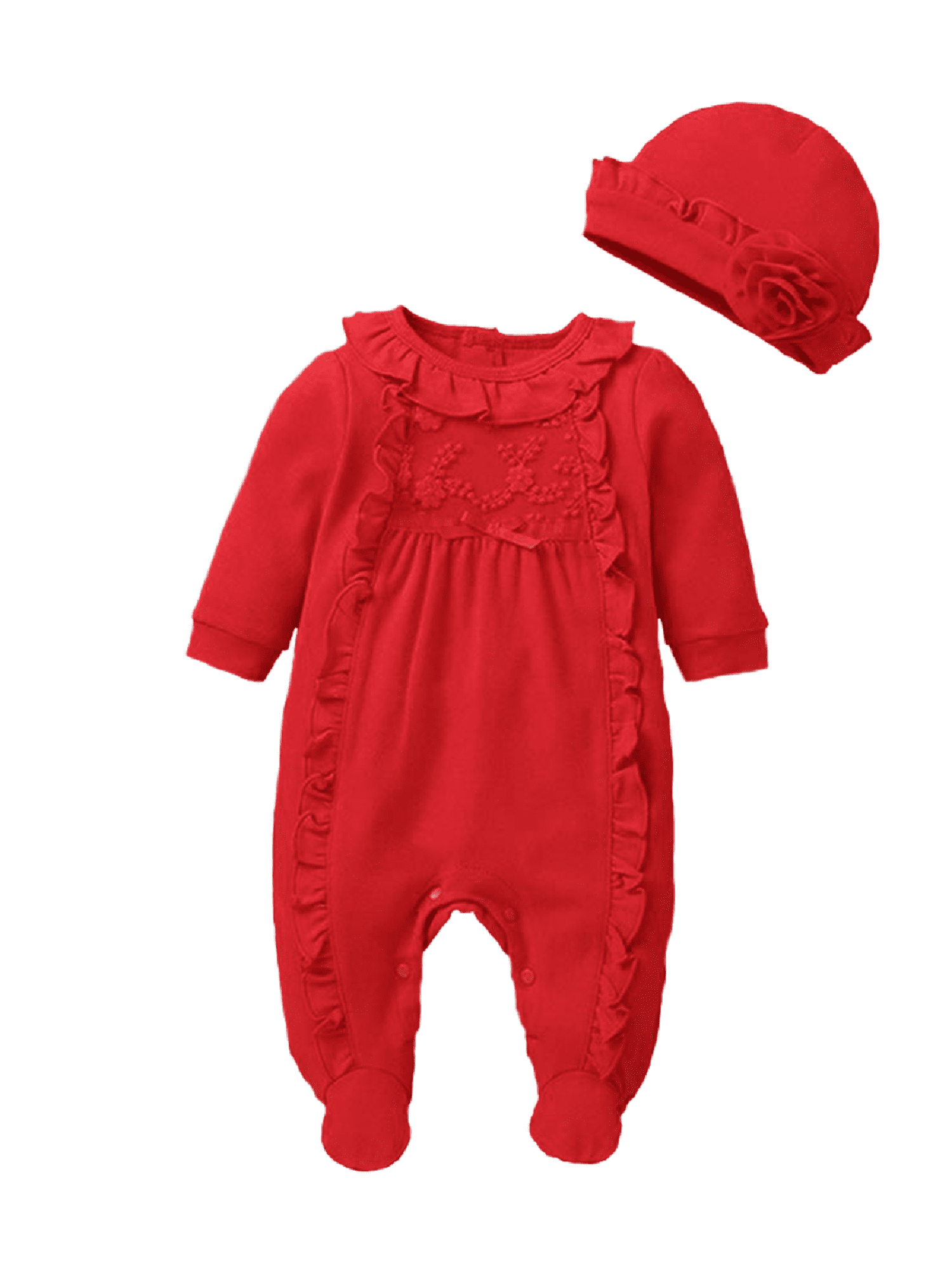 Shuttle tree Princess Baby Girl Clothes Set 3D Print Ruffled Romper ...