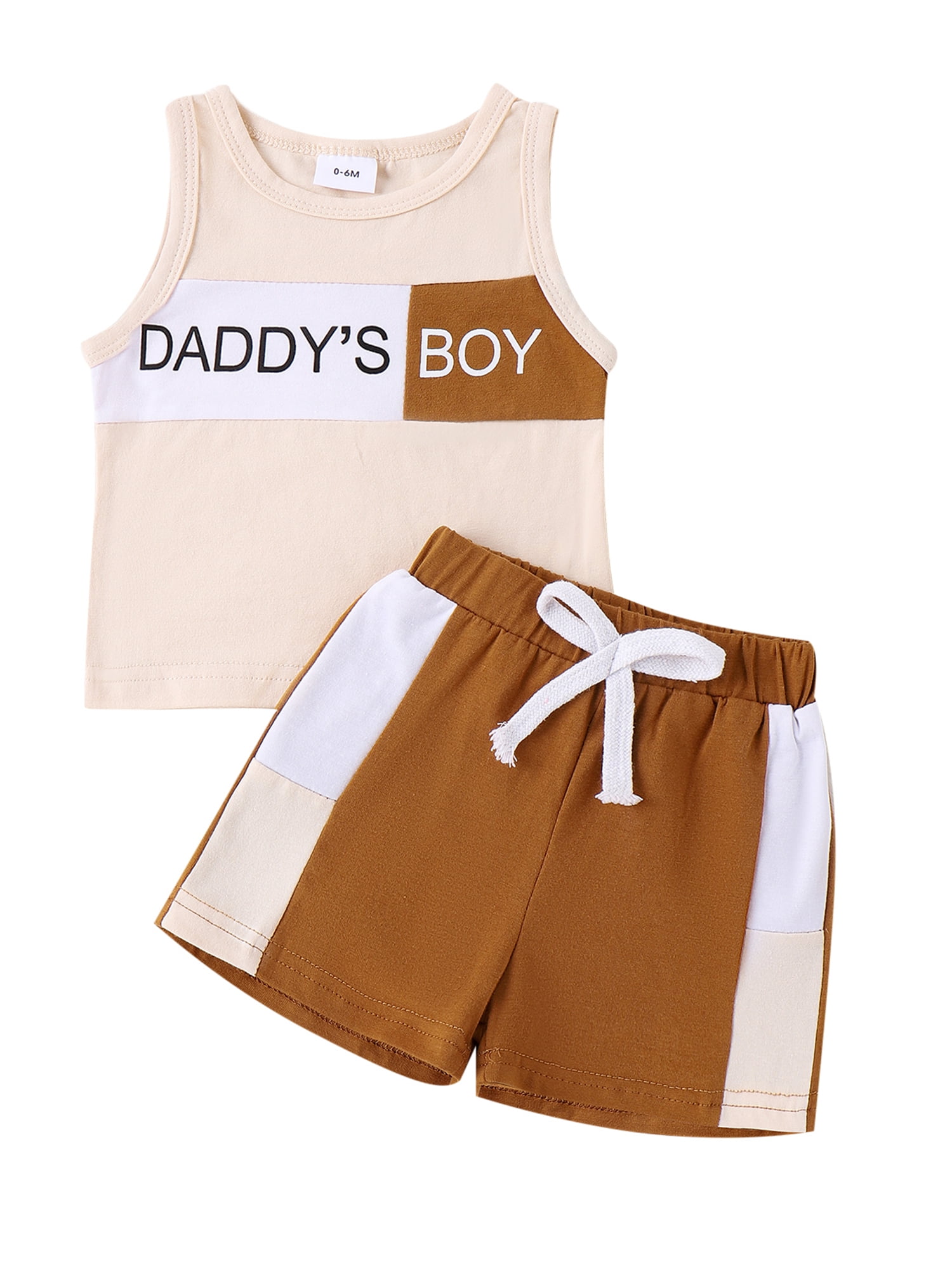 Shuttle tree Toddler Baby Boy Summer Outfit Sleeveless Tank Tops ...
