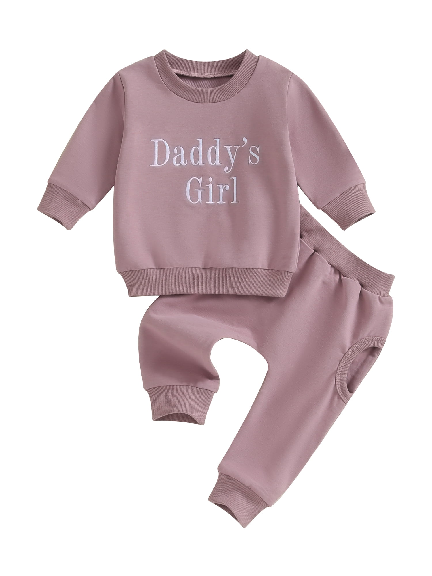 Shuttle tree Toddler Baby Girl Fall Winter Outfits Long Sleeve Sweatshirt Tops Pants Clothes Set ...