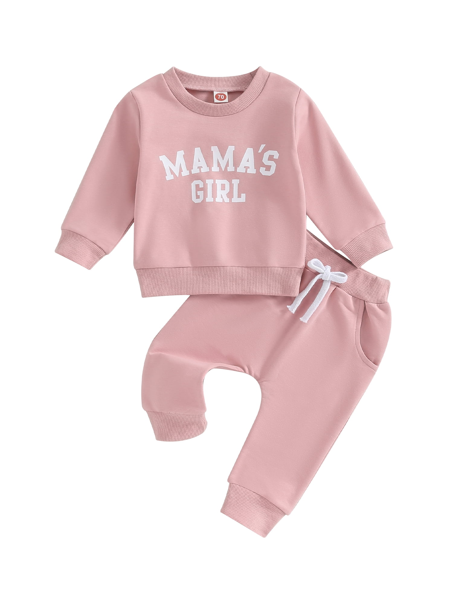 Shuttle tree Toddler Baby Girl Fall Winter Outfits Long Sleeve Sweatshirt Tops Pants Clothes Set ...