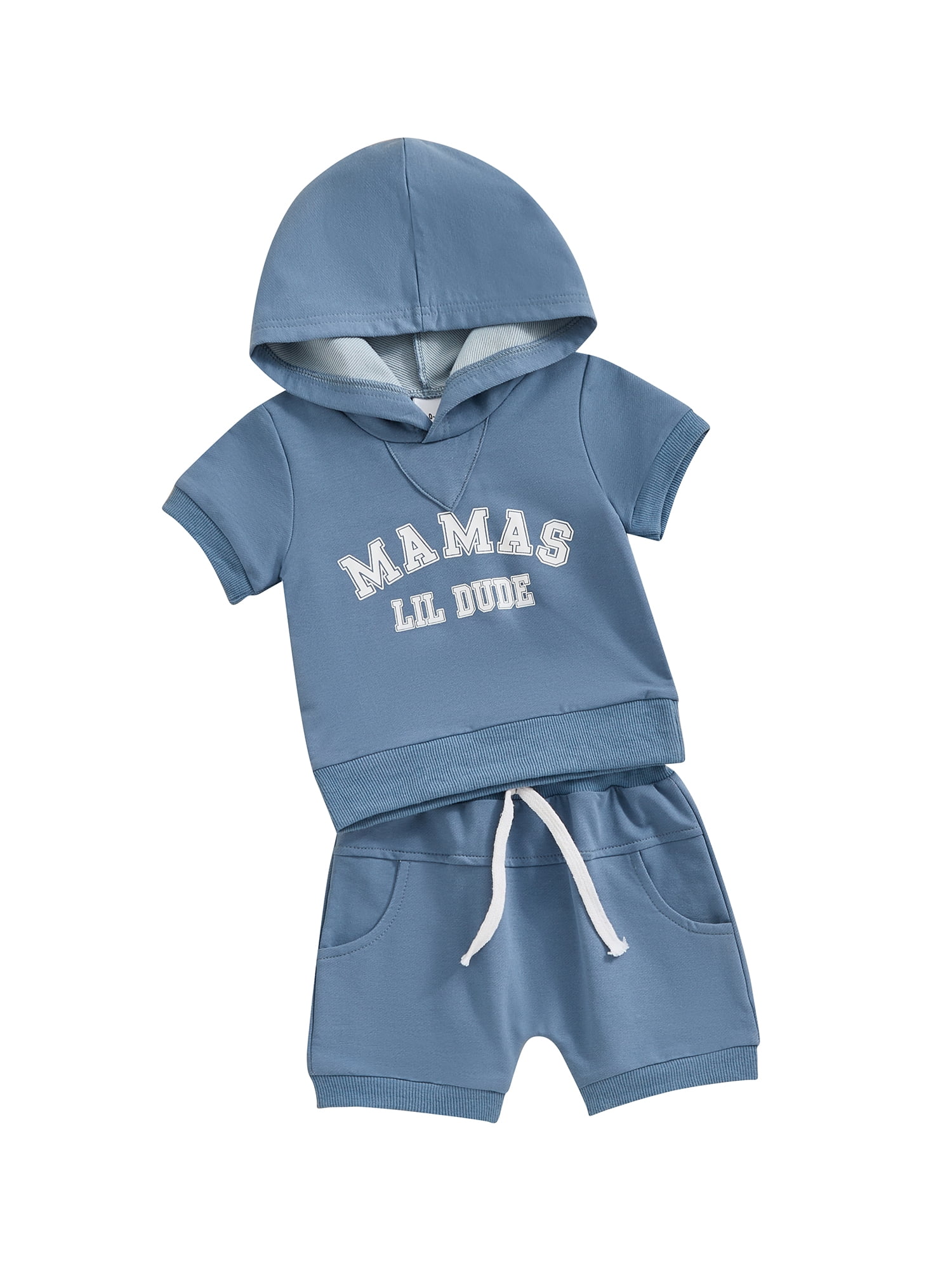 Shuttle tree Toddler Baby Girls Clothes Hooded T-shirt Tops + Shorts Cute Summer Outfit Set ...