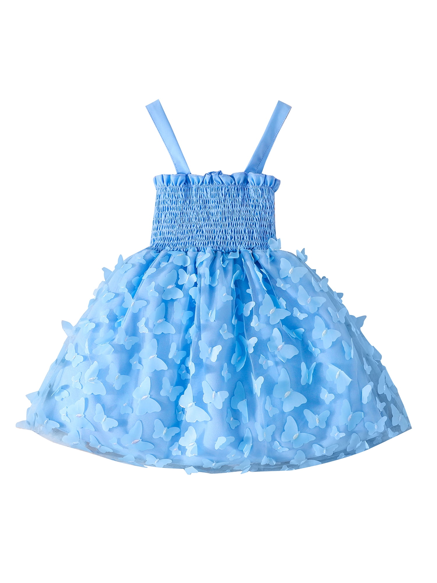 Shuttle tree Toddler Baby Girls Princess Dress Sleeveless Ruched ...