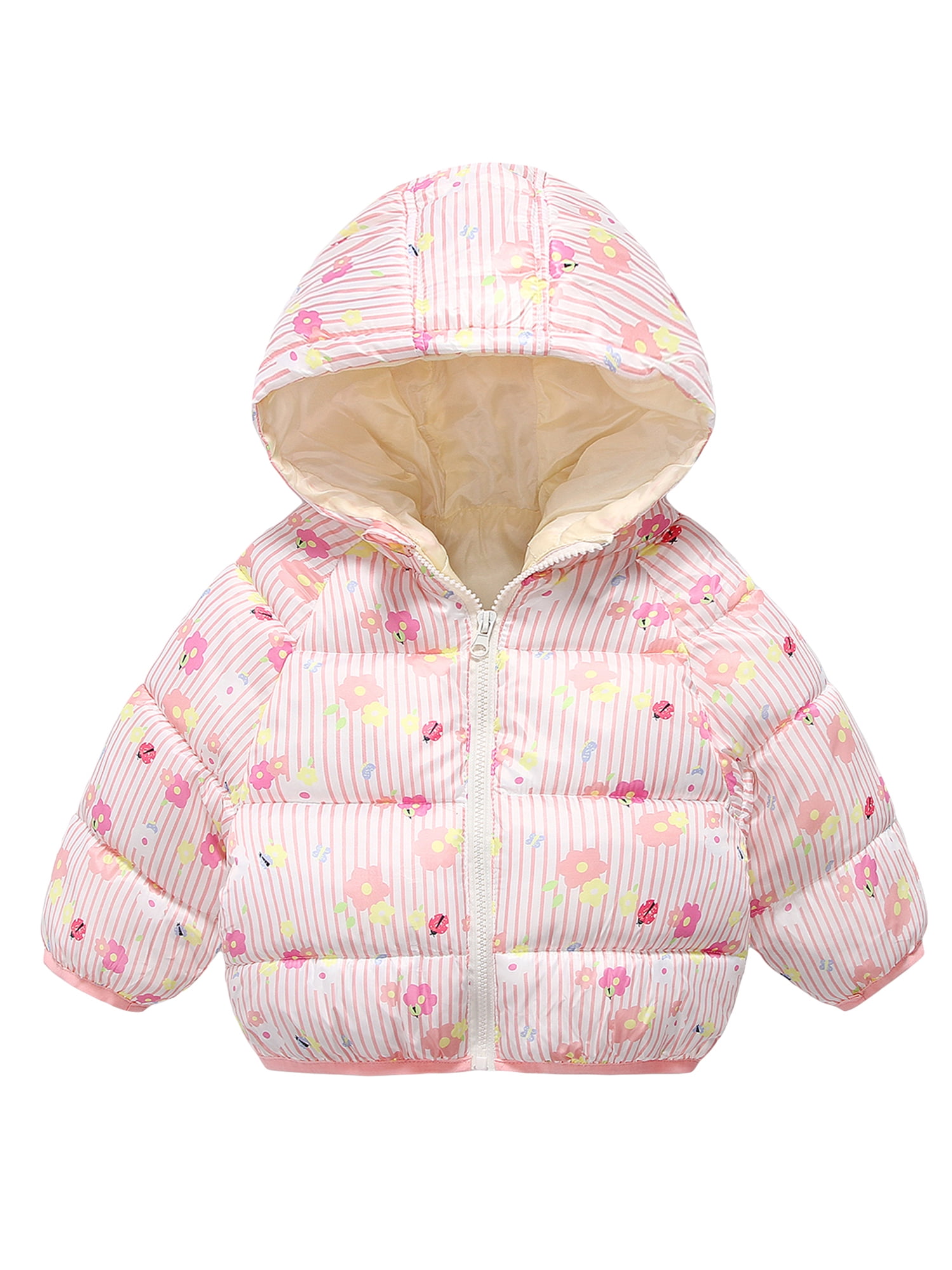 Shuttle tree Winter Coats for Kids with Hoods (Padded) Light Puffer Jacket for Baby Boys Girls ...