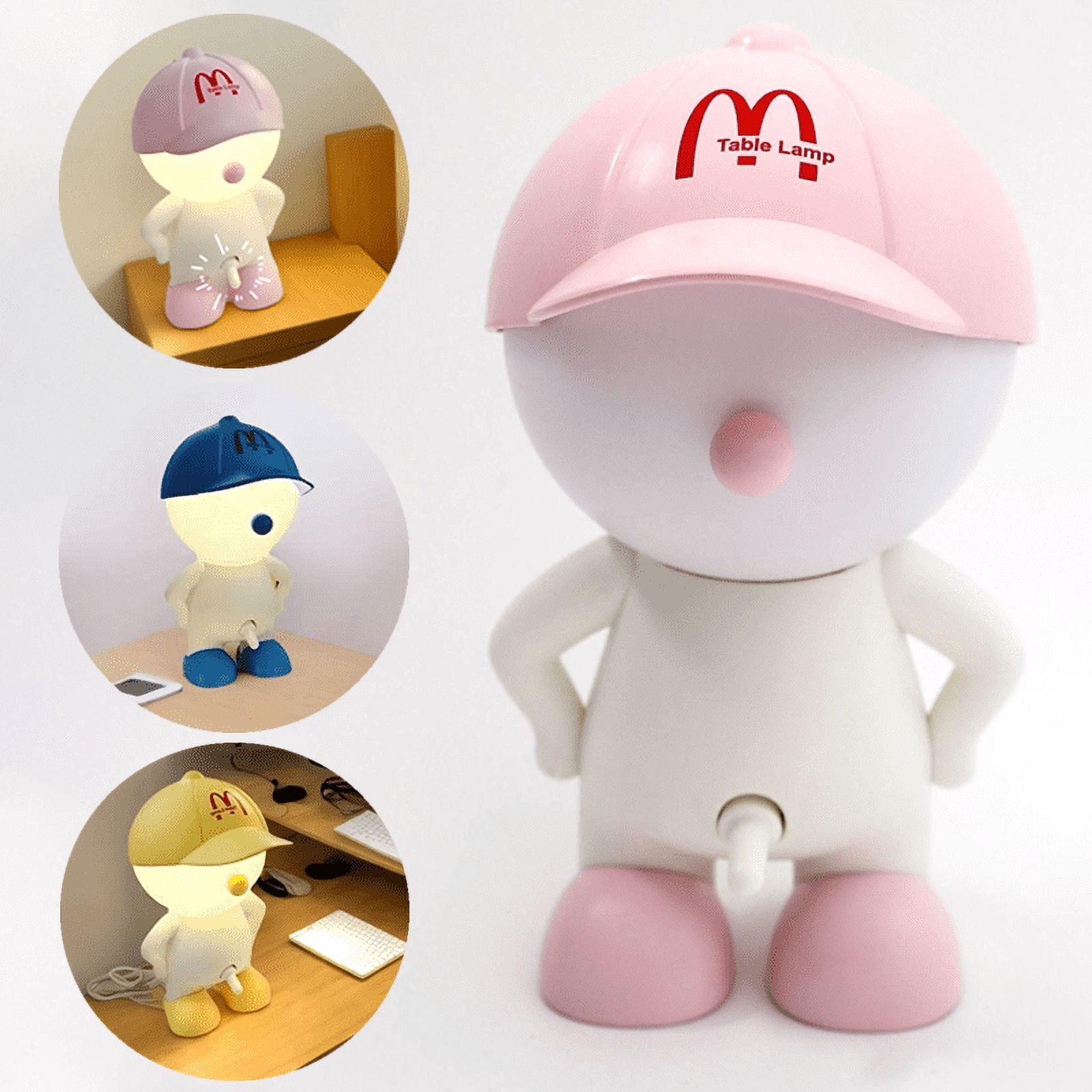 Shy Boy Night Light,Cute Boy Night Light,A Little Shy Man Creative Lamp ...