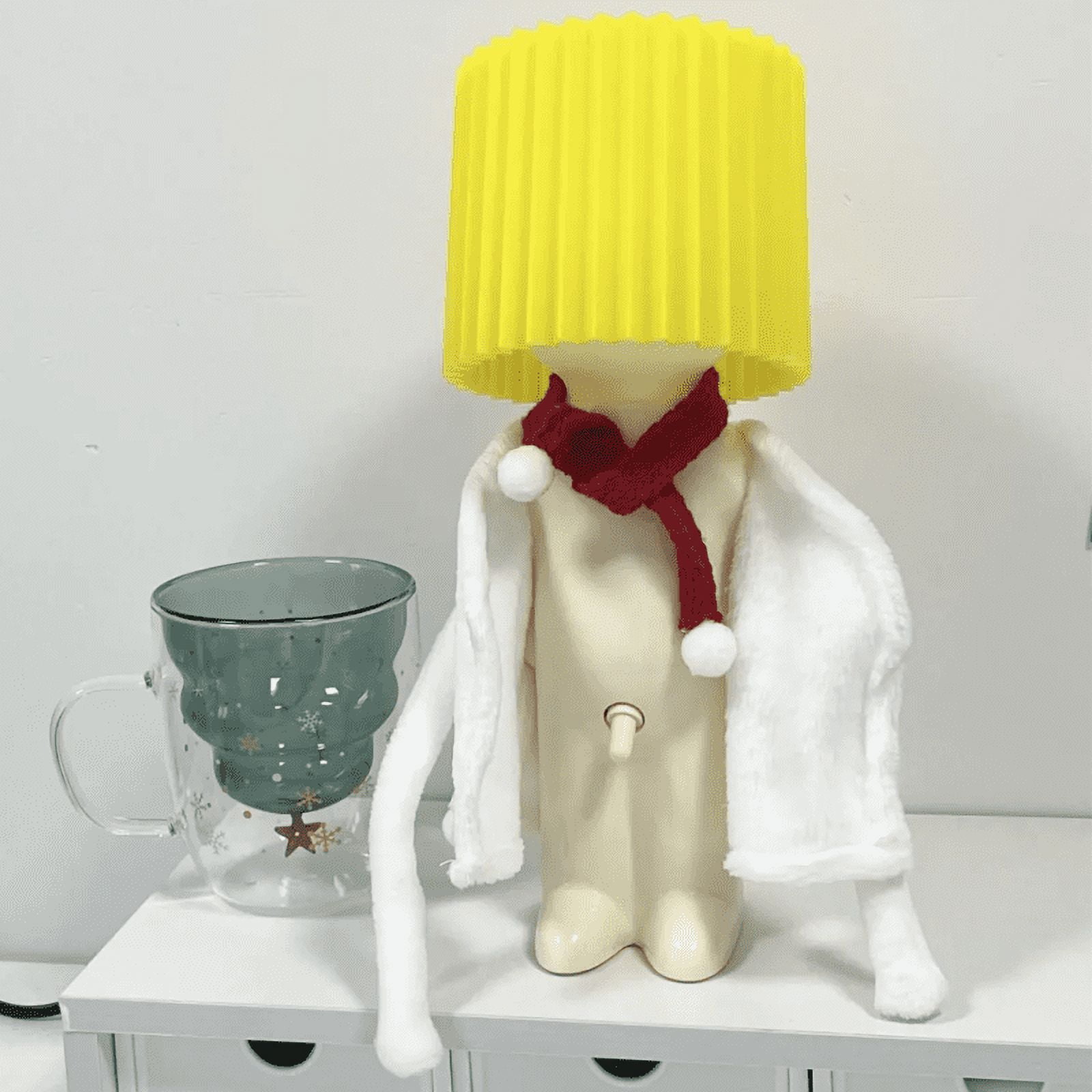 Shy Boy Night Light,Cute Boy Night Light,A Little Shy Man Creative Lamp ...
