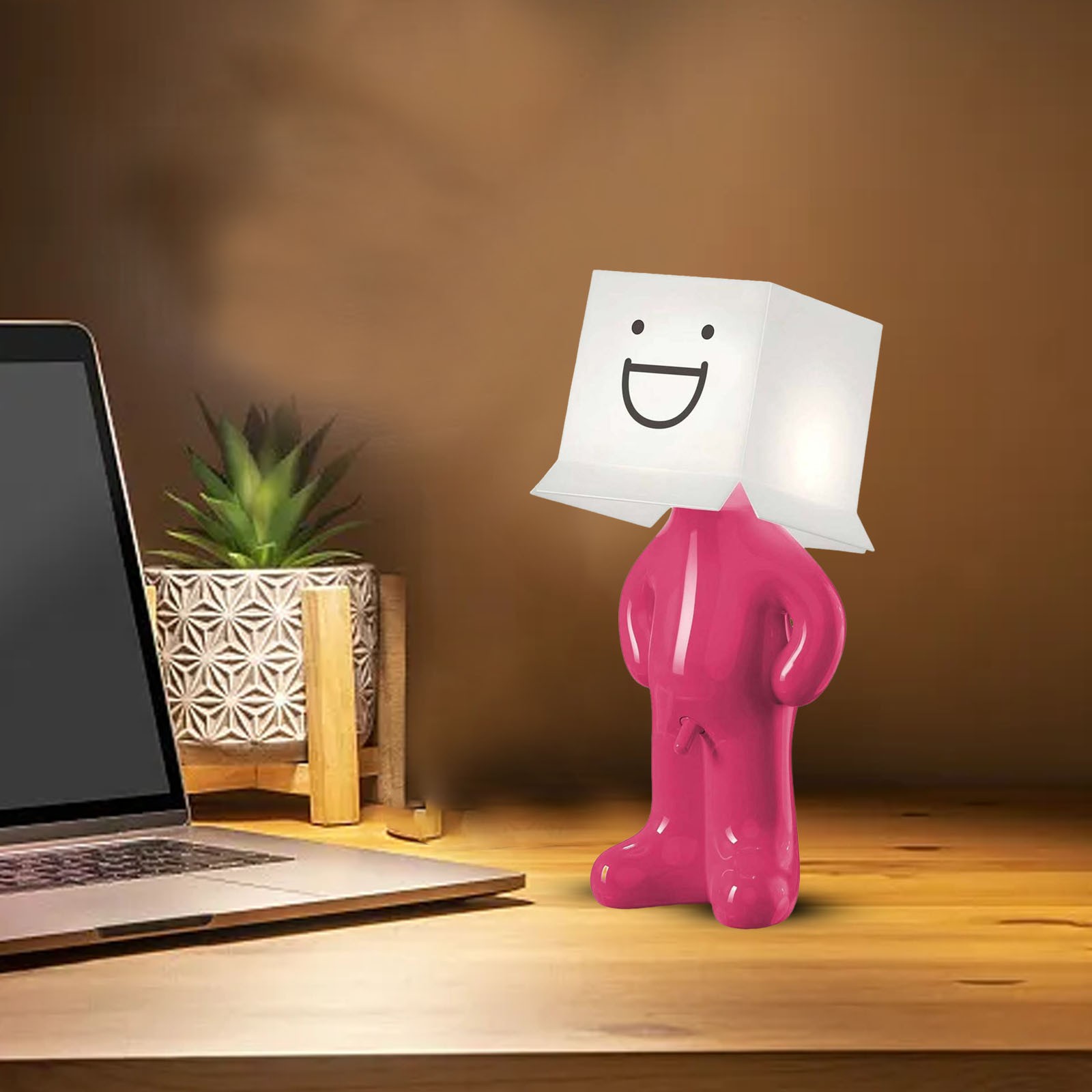 Shy Boy Table Lamp With Funny White Elephant Gifts For Adults Funny ...