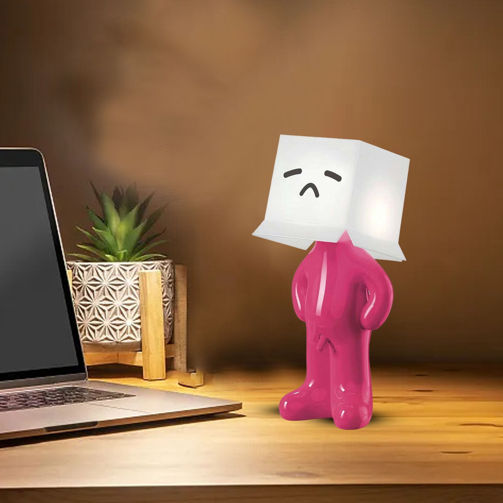Shy Boy Table Lamp With Funny White Elephant Gifts For Adults Funny ...