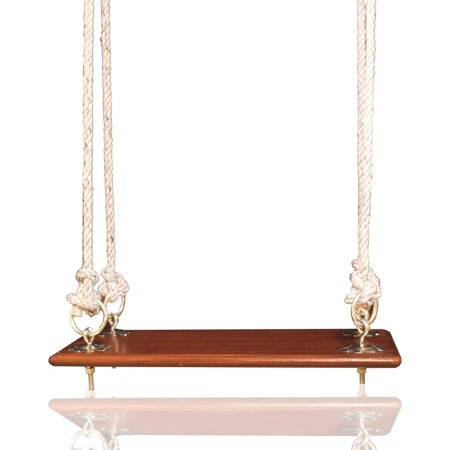 Shy Shy Wooden Swing for Home Garden Patio Swing for Kids and Adults ...