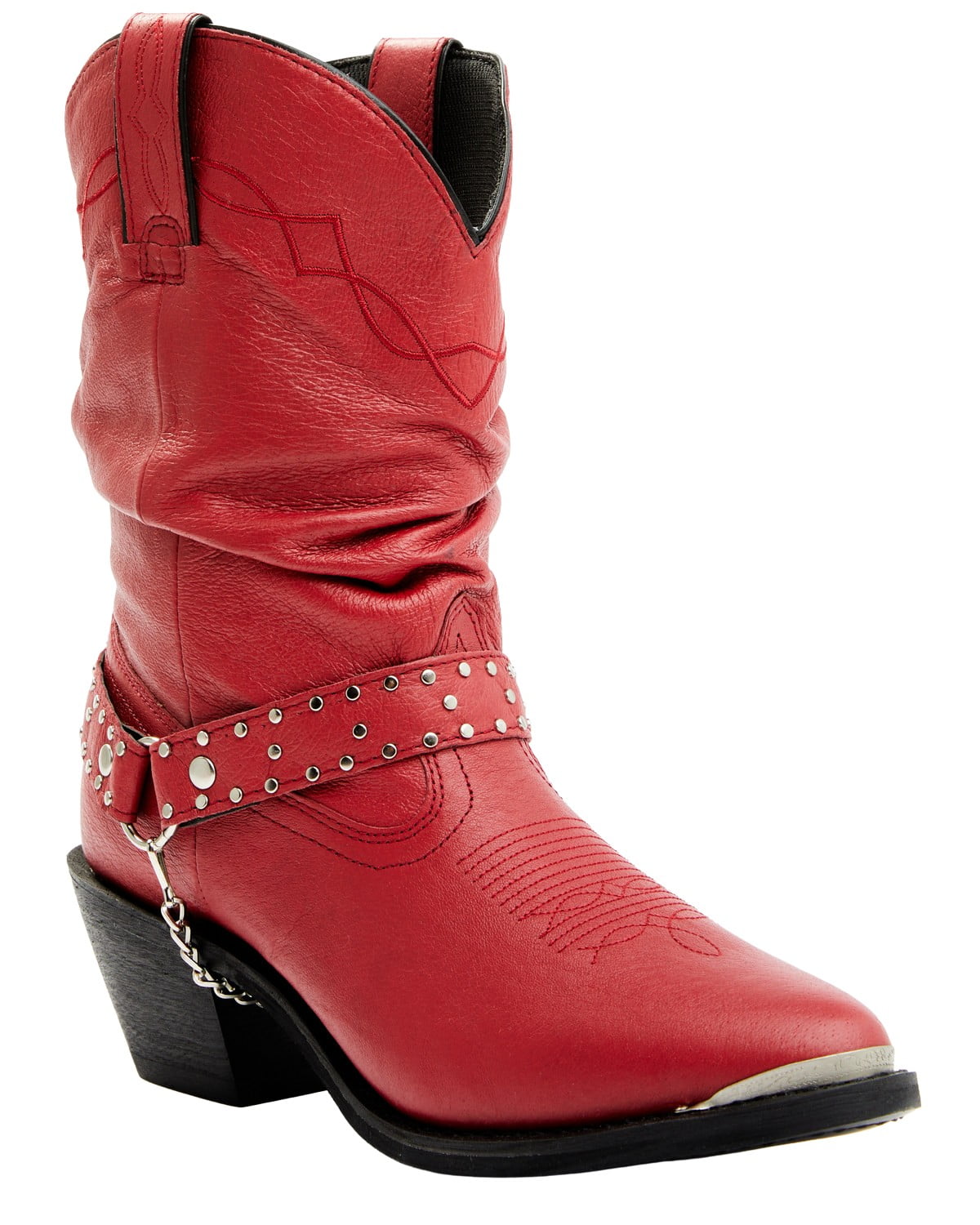 Shyanne Women's Ally Slouch Harness Fashion Boot Round Toe - BSWFA22P5 ...