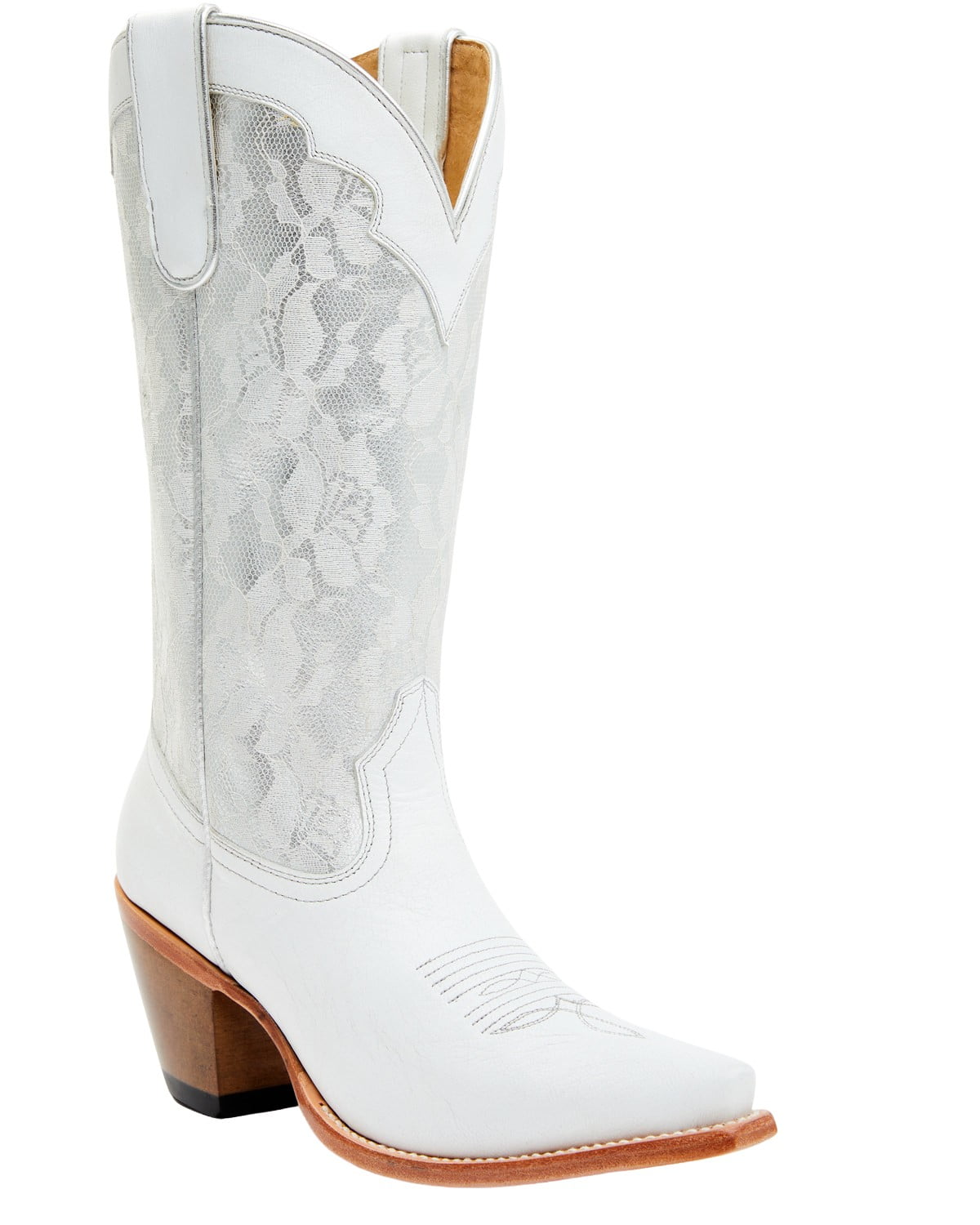 Shyanne Women's Billie Western Boot Snip Toe White 7 1/2 M US - Walmart.com