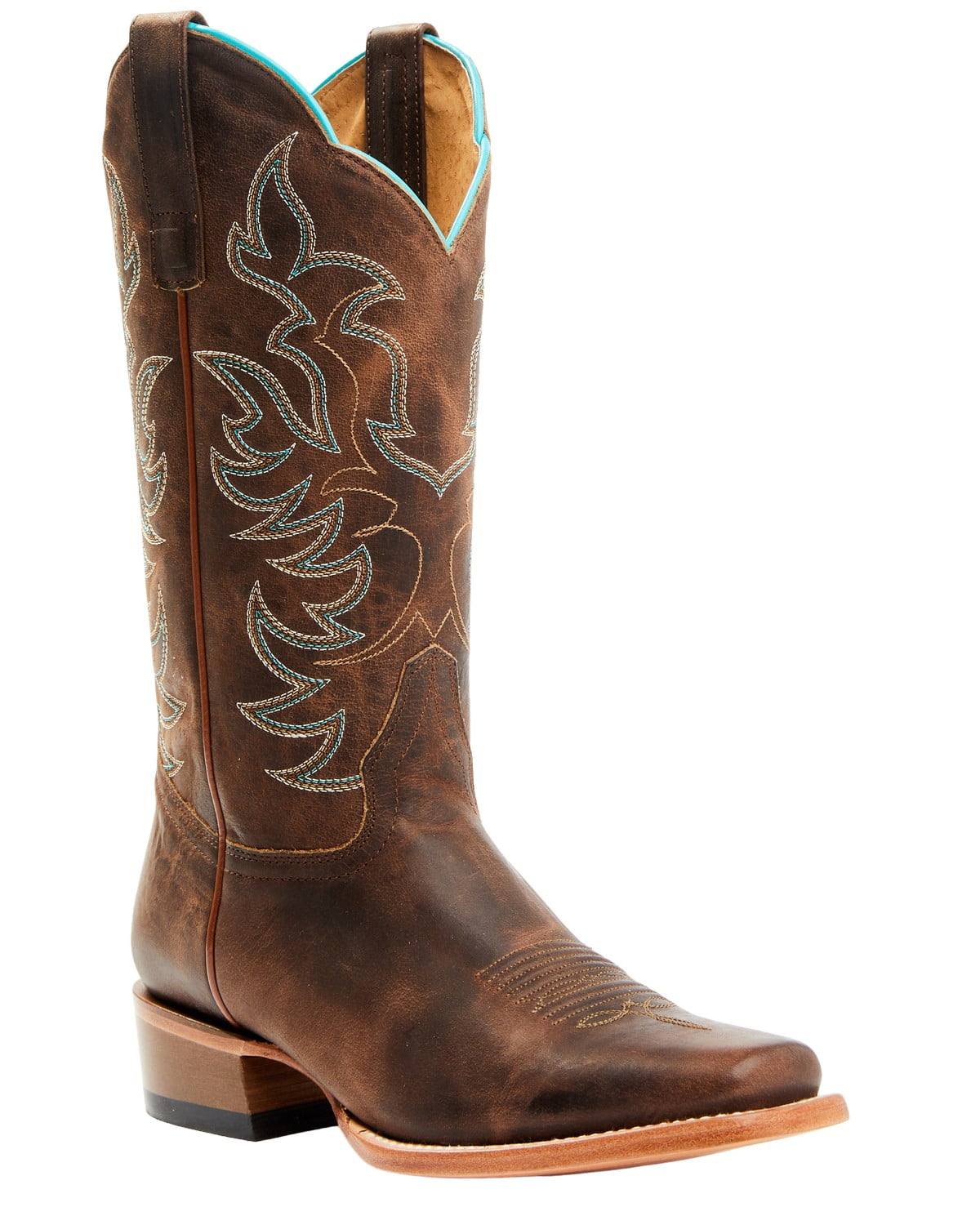 Shyanne Women's Cassidy Combo Western Boot Square Toe - BSWSP22L13-B 7 ...