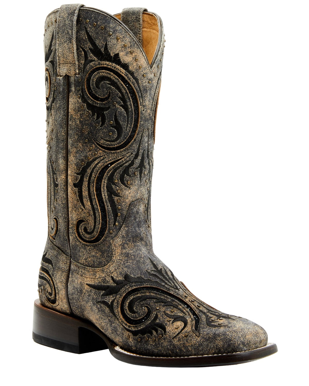 Shyanne Women's Glenna Western Boot Broad Square Toe - BSWFA22P2 10 M ...