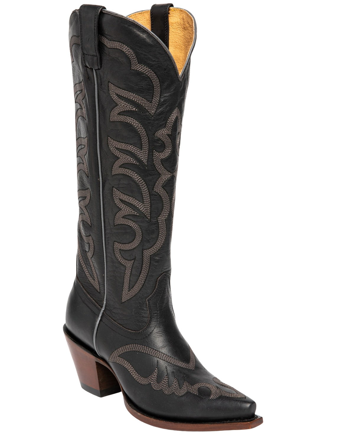 Shyanne Women's High Desert Western Boot Snip Toe Black 7 M US ...