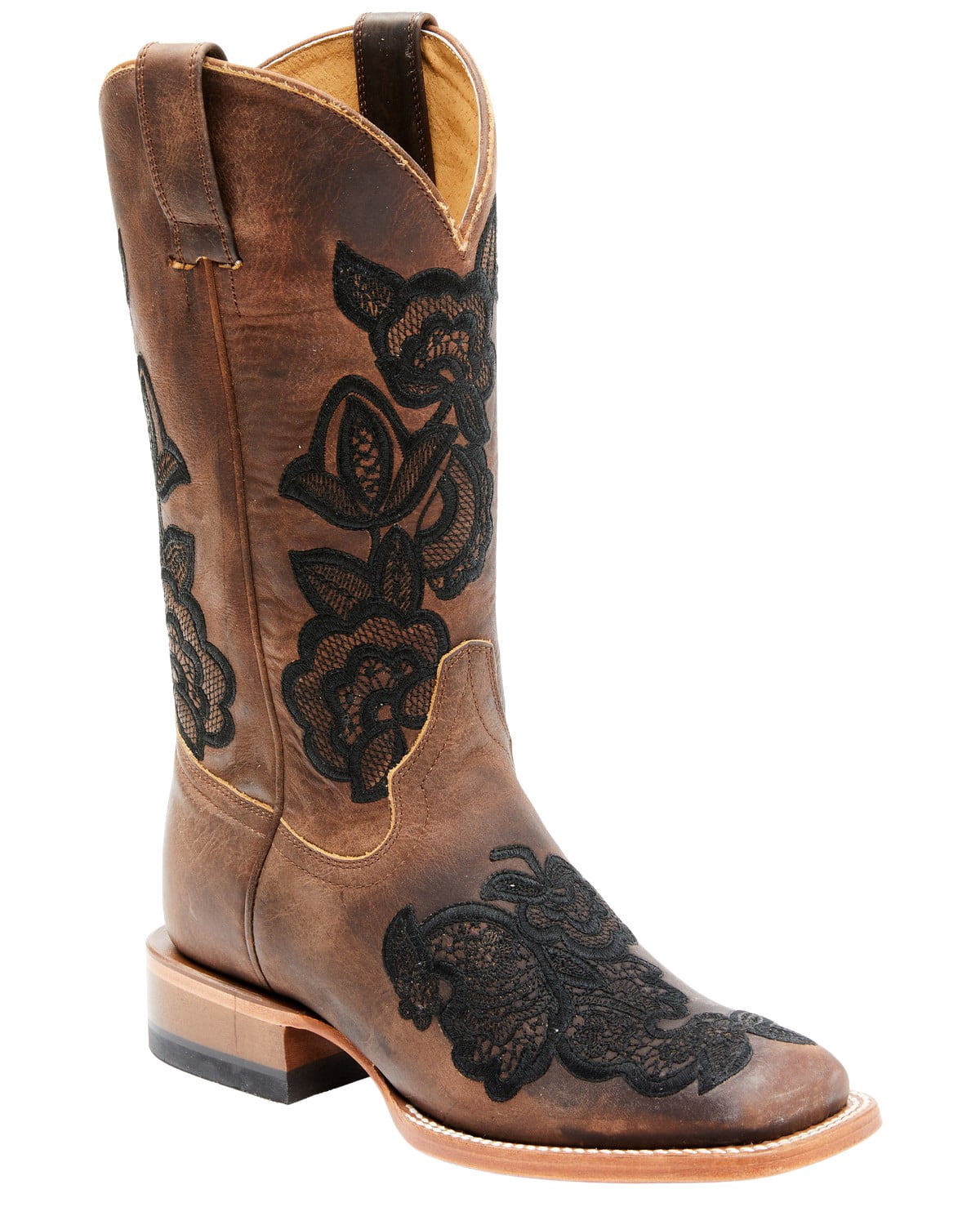 Shyanne Women's Mabel Western Boot Broad Square Toe - BSWFA21L13 6 M US ...