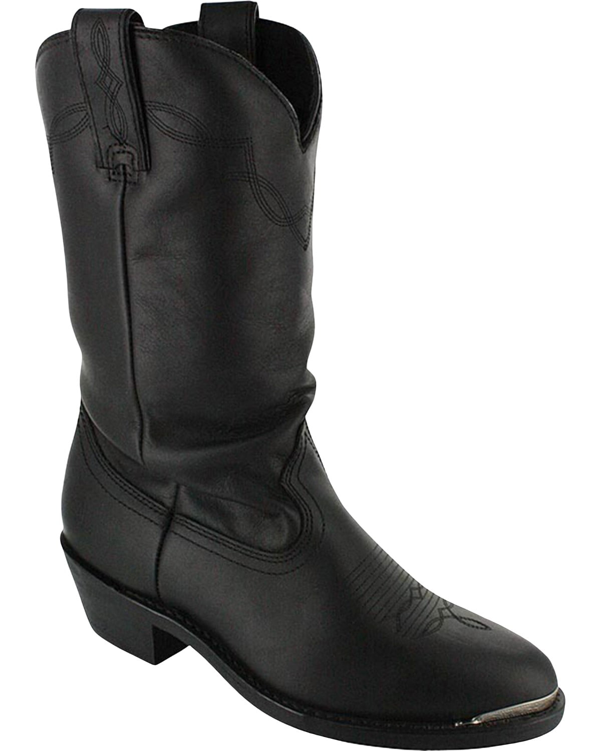 Shyanne Women's Patsy Slouch Western Boot Round Toe Black 11 M US ...