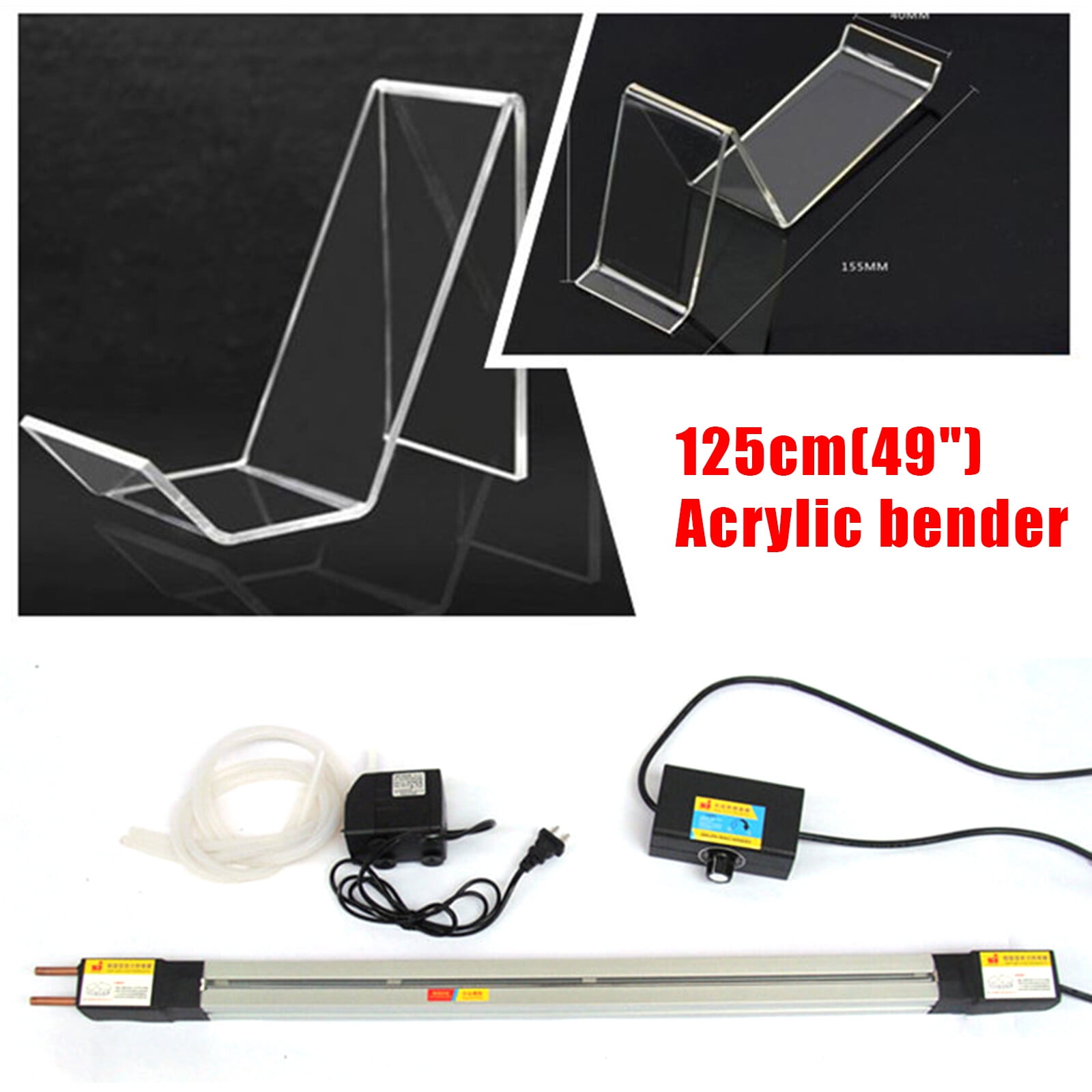 Shzicmy 1250mm Manual Acrylic Light Box Plastic PVC Bending Machine ...