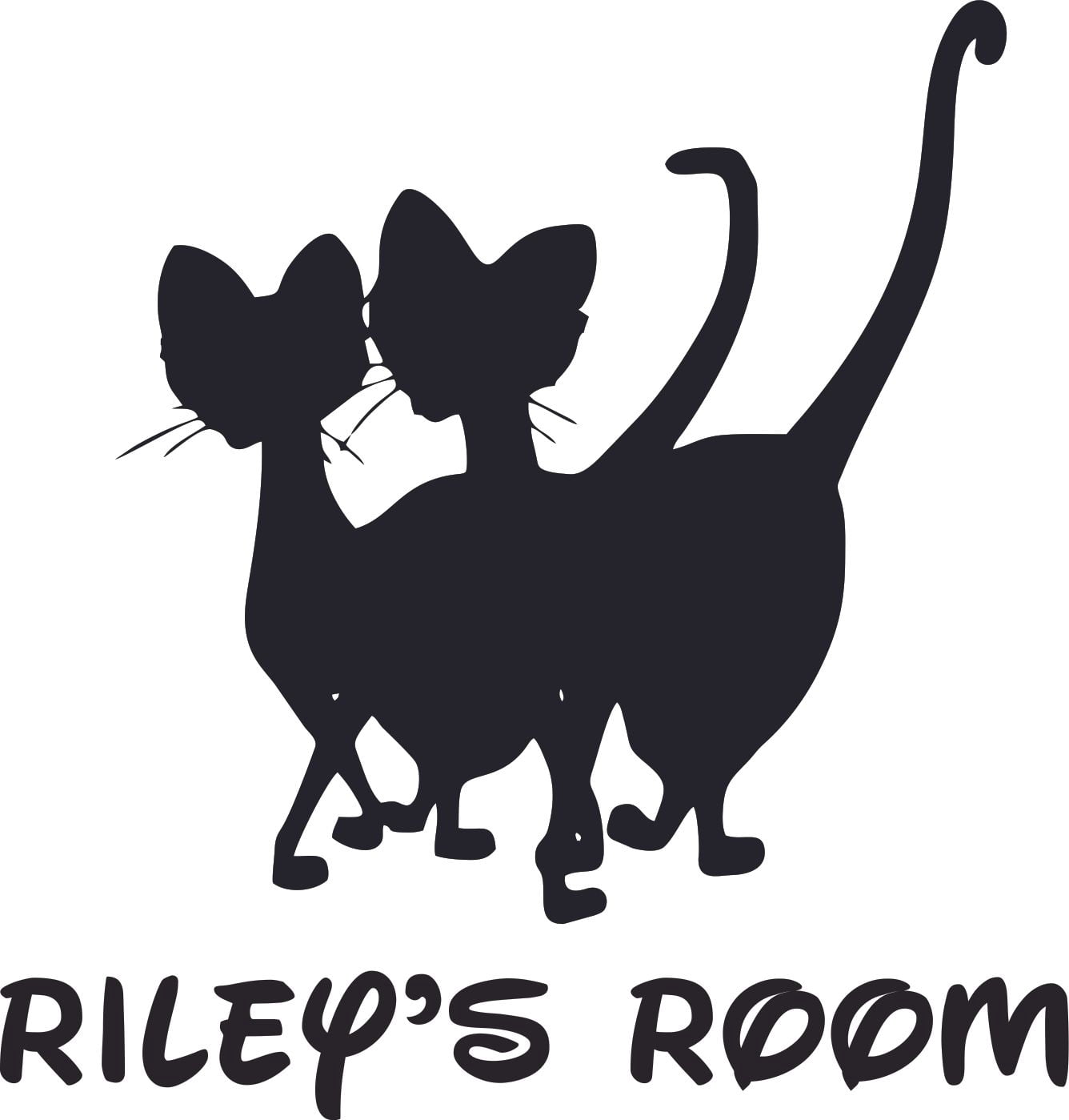 Si and Am Cat Lady Tramp Cartoon Customized Wall Decal - Custom Vinyl ...