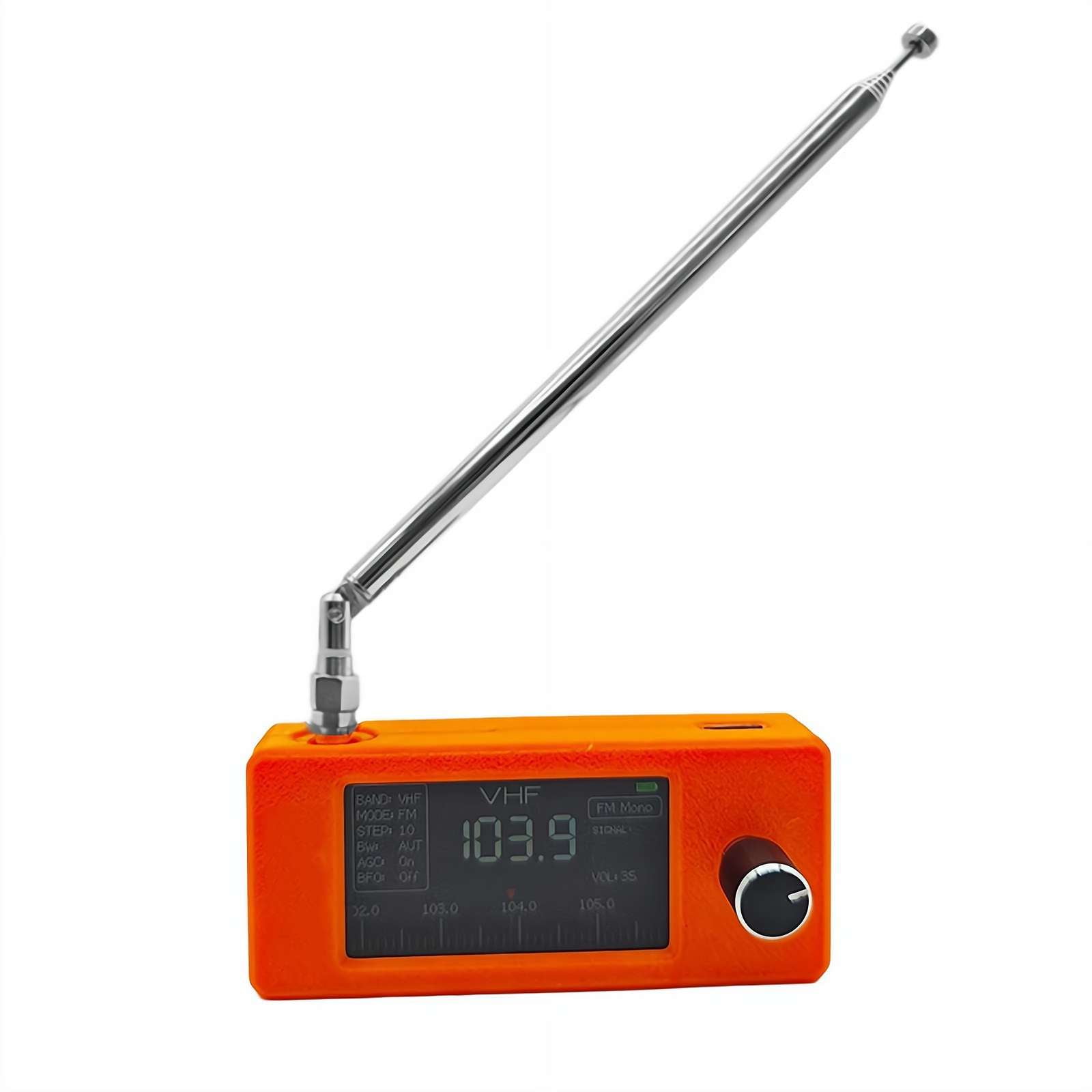 Si4732 Mini Radio, Portable Shortwave Radio Receiver, 0.5-108mhz Am Fm ...
