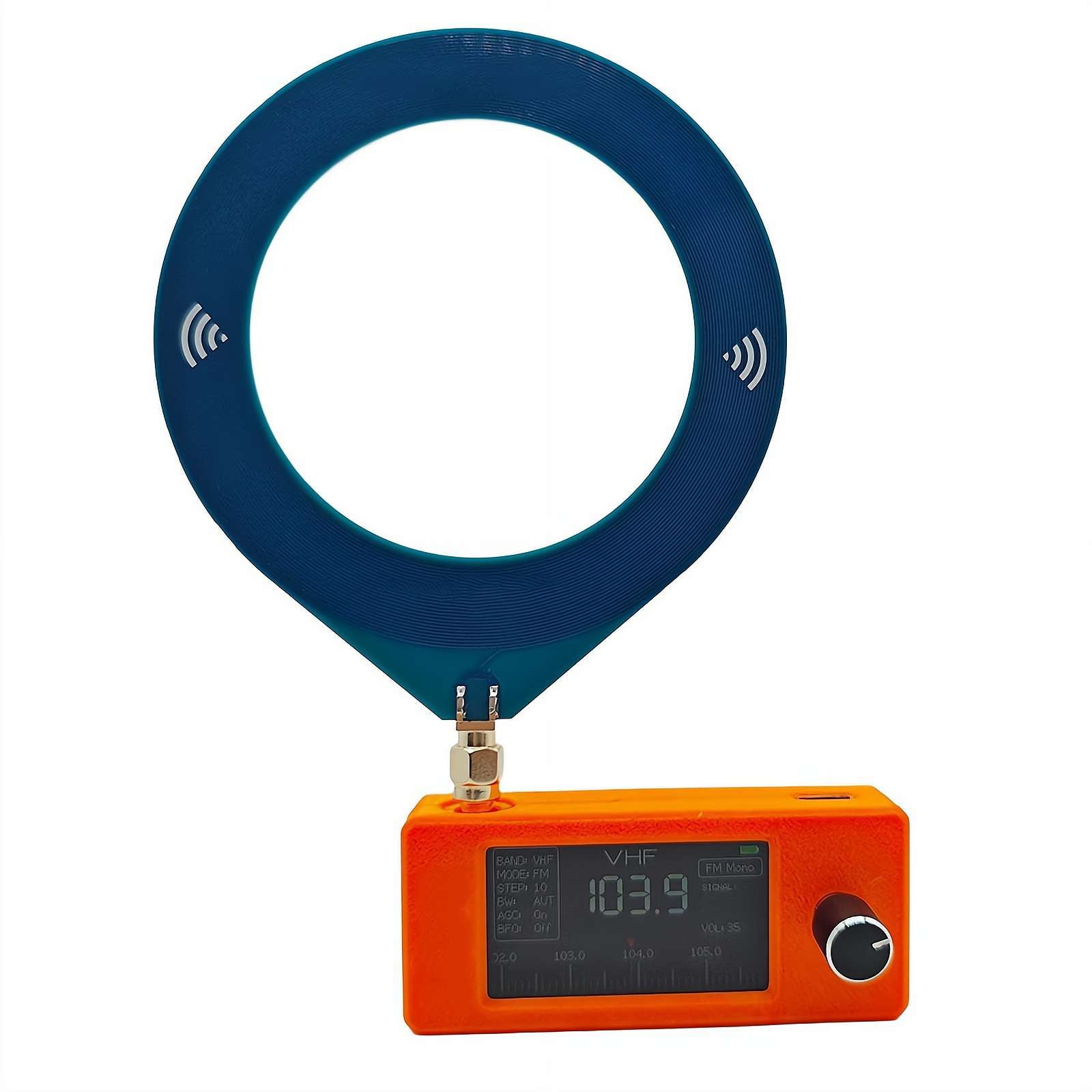 Si4732 Mini Radio, Portable Shortwave Radio Receiver, 0.5-108mhz Am Fm ...