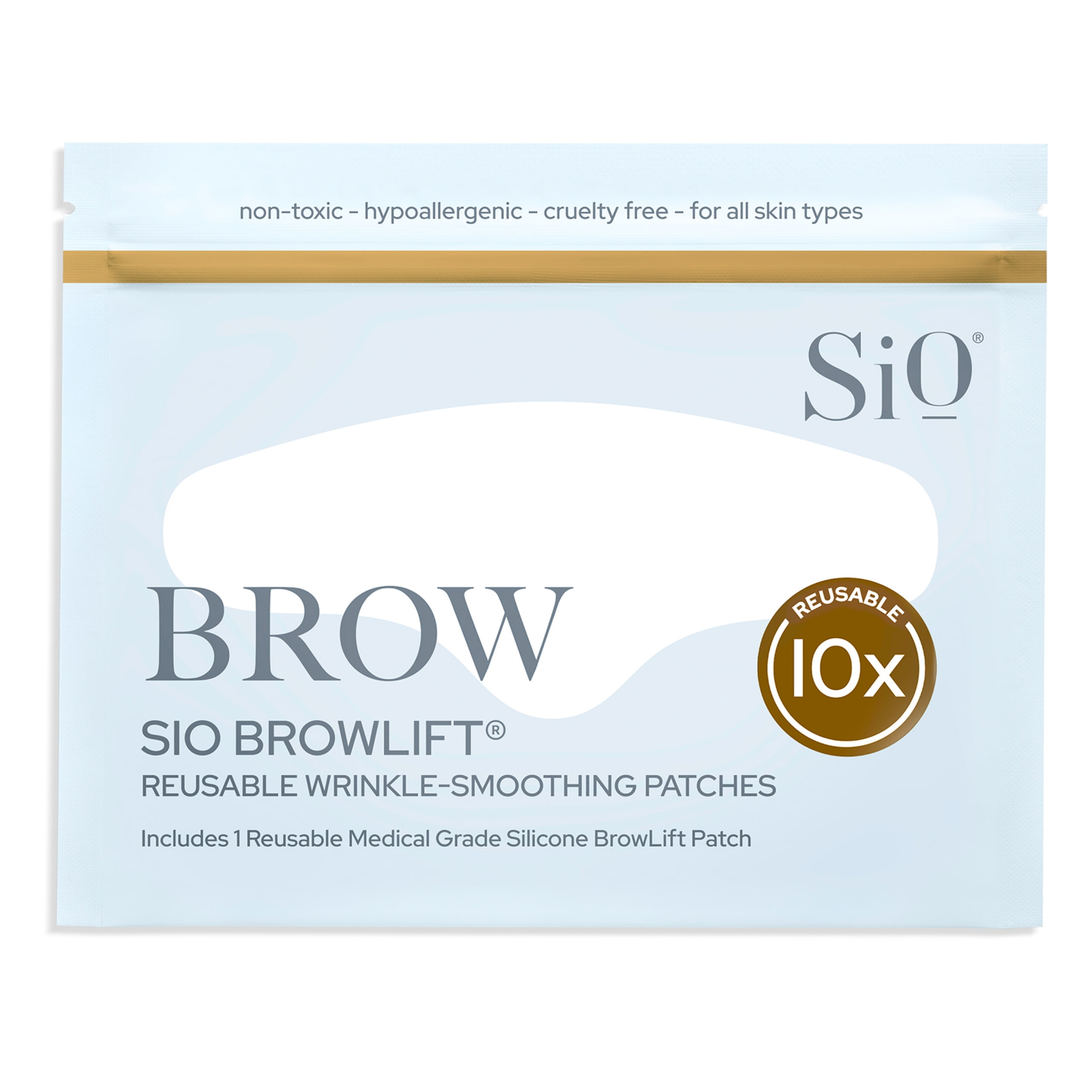 SiO Beauty BrowLift Forehead Anti-Wrinkle Patch - Expression Line ...
