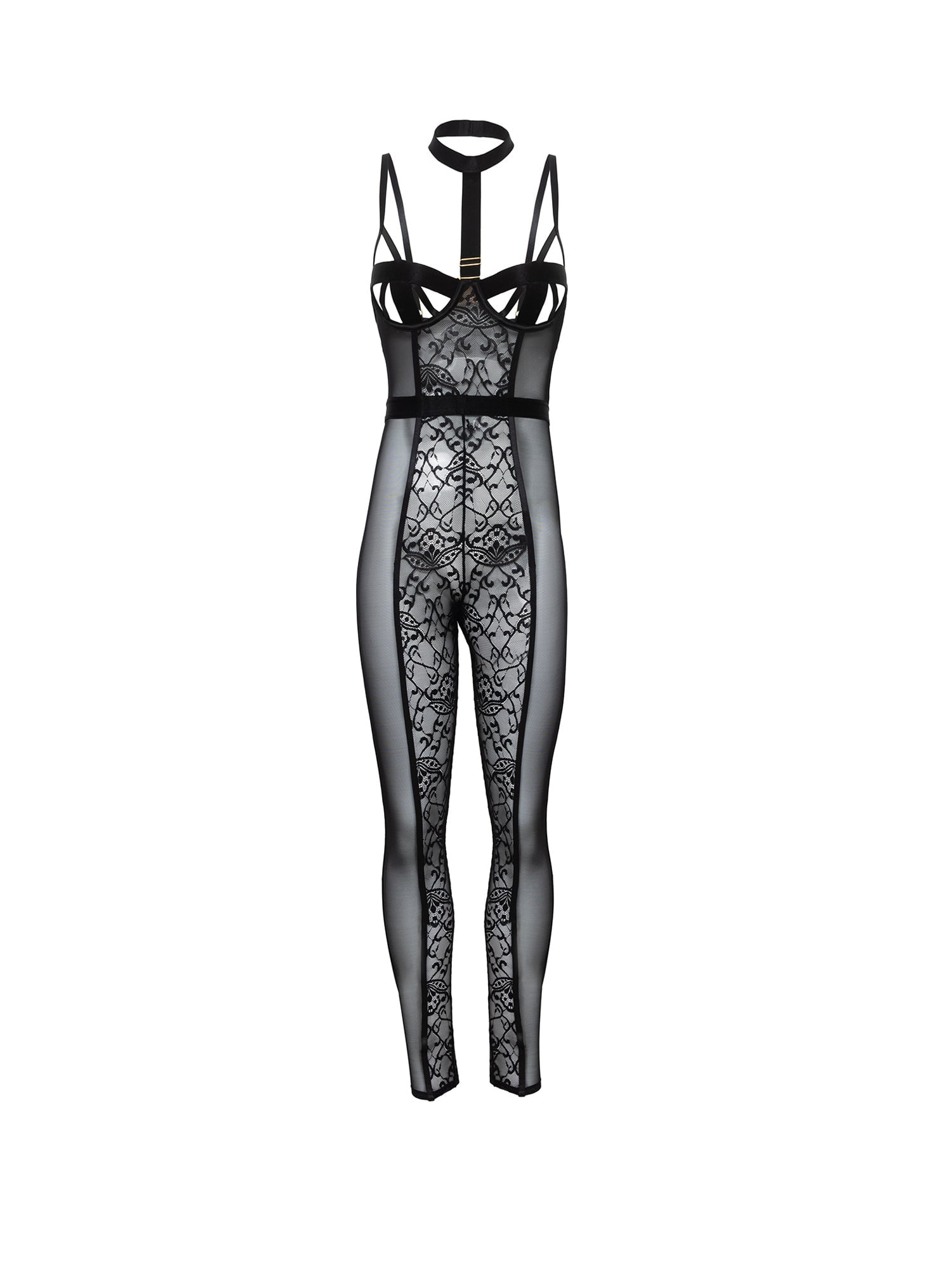 Sia Cage Lace Catsuit - Walmart.com