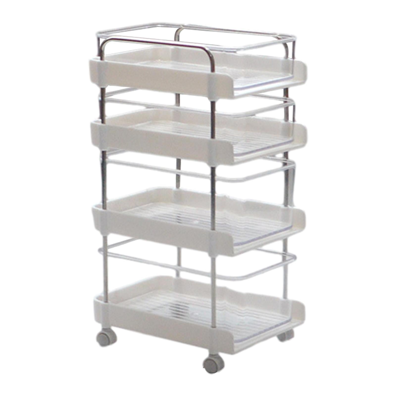 SiaBiced 1/6 Dollhouse Miniature Rolling Storage Cart Simulation ...