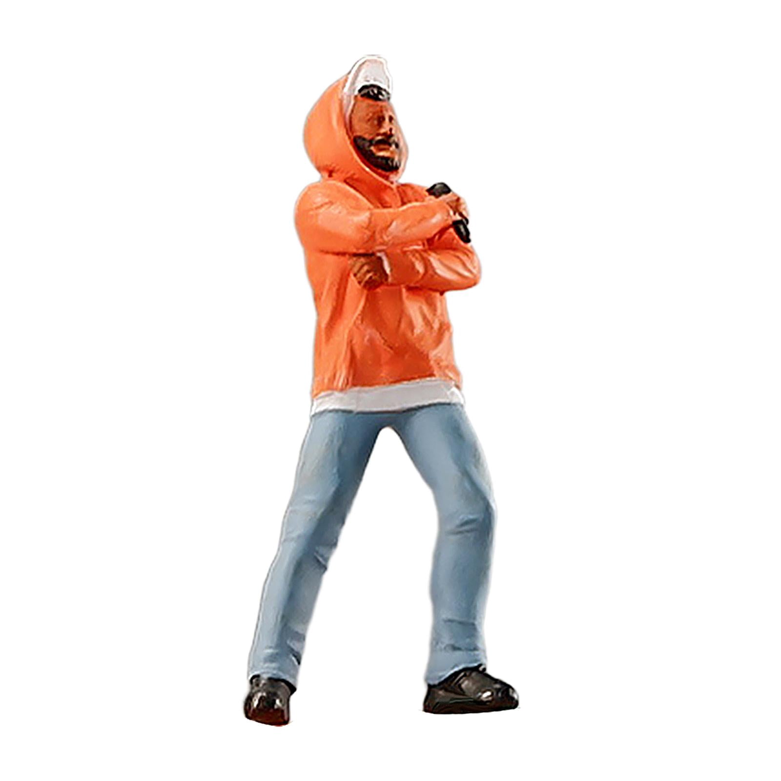 SiaBiced 1/64 Miniature People Figurine Tiny People Model Men Figure ...