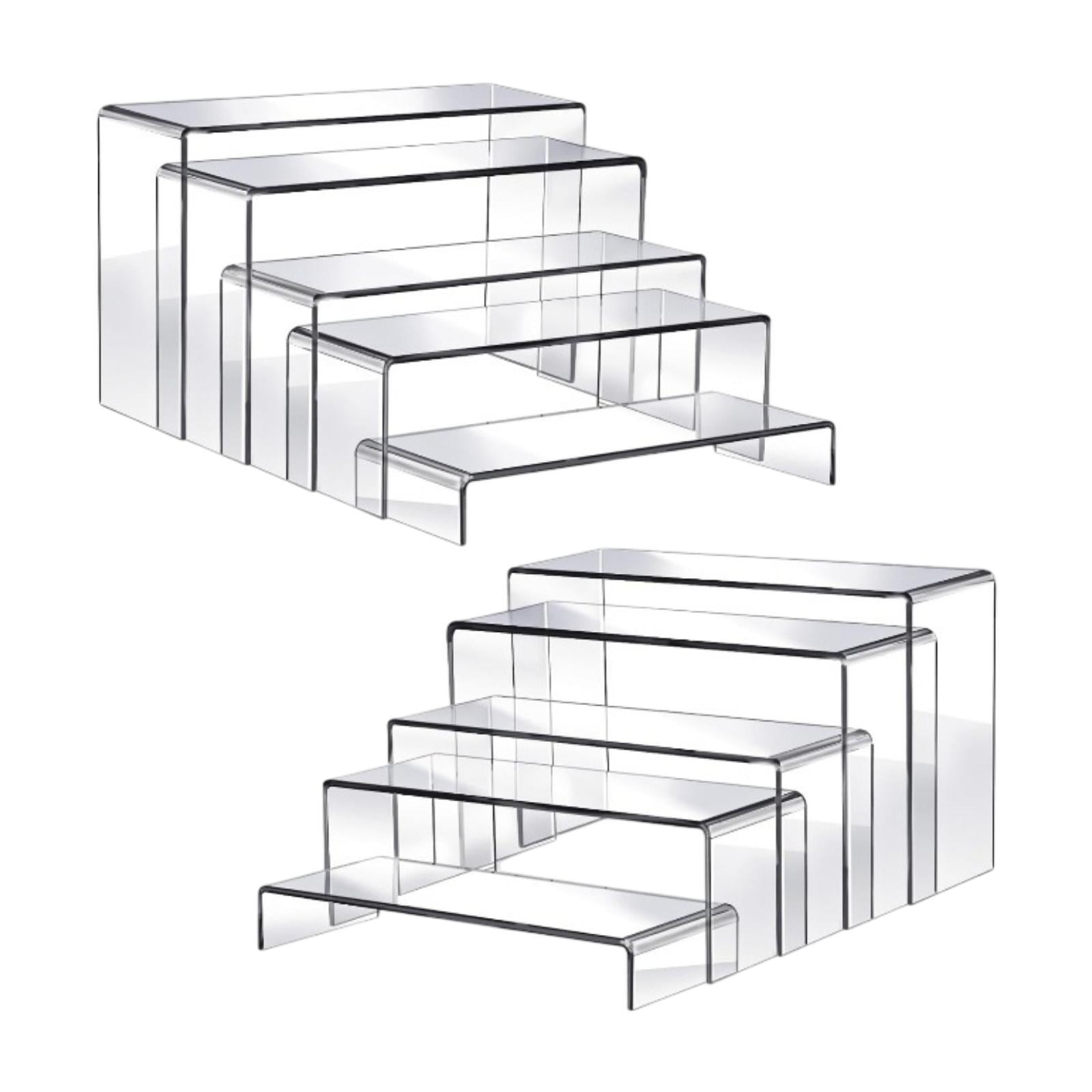 SiaBiced 10Pcs Acrylic Display Racks Showcase Fixtures Decor Crafts ...