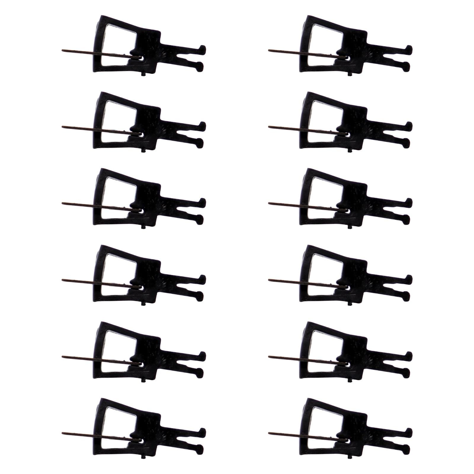 SiaBiced 12 Pieces Model Trains HO Scale Coupler Hooks Lightweight 20mm ...