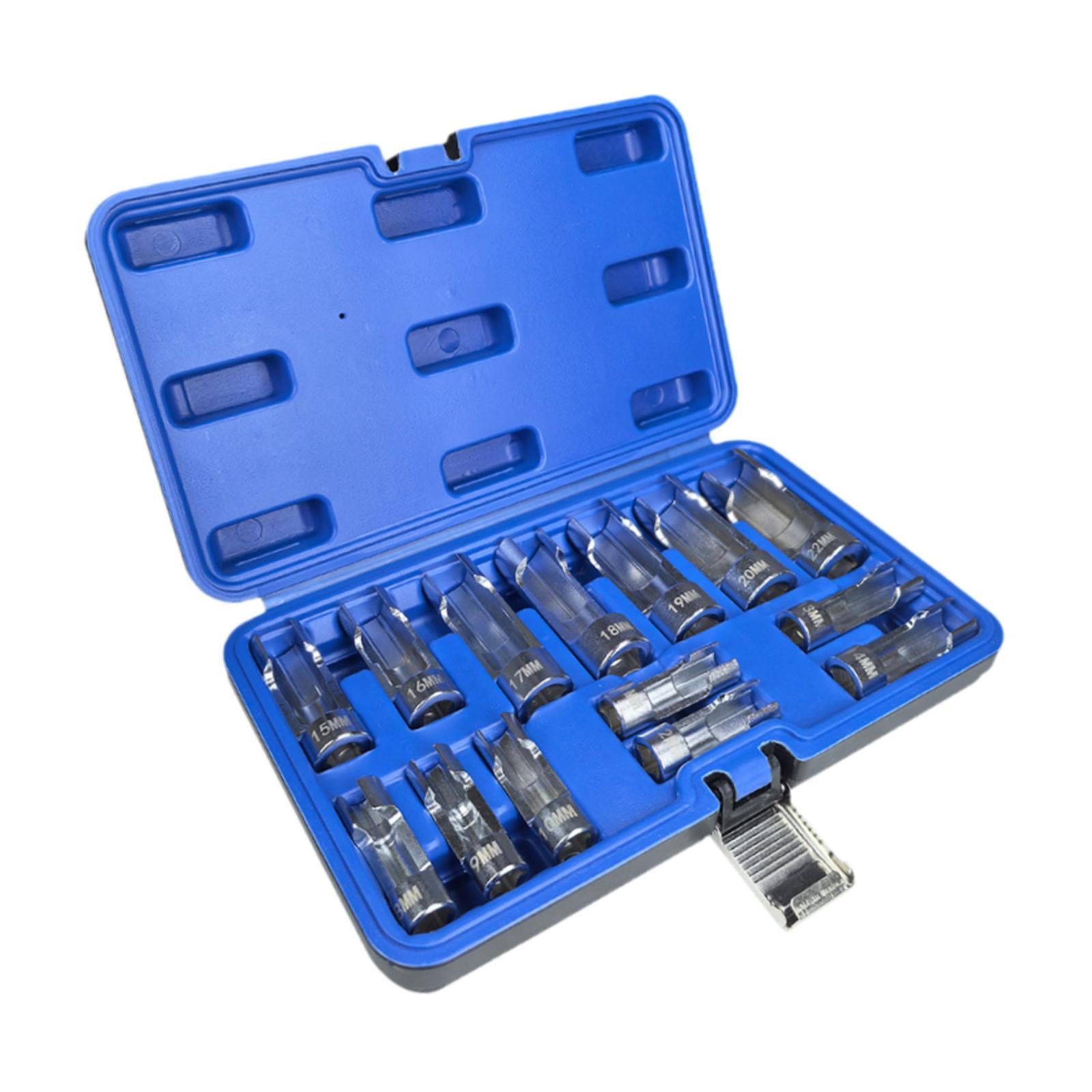 SiaBiced 14Pcs Generic Car Oxygens Sensors Sockets Removal Kit 3/8inch ...