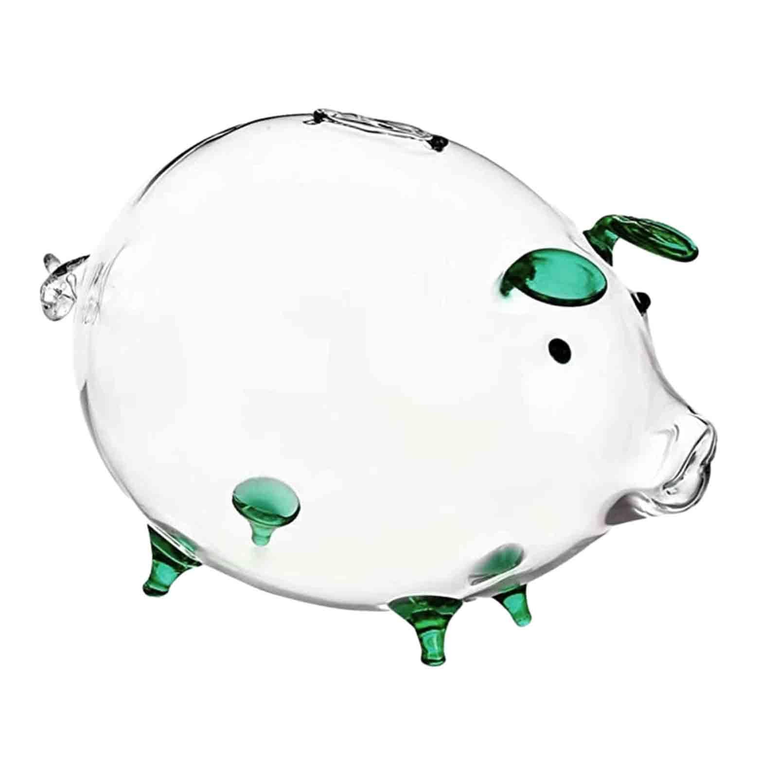 SiaBiced 18x12cm Glass Money Box Money Box for Kids Beautiful ...