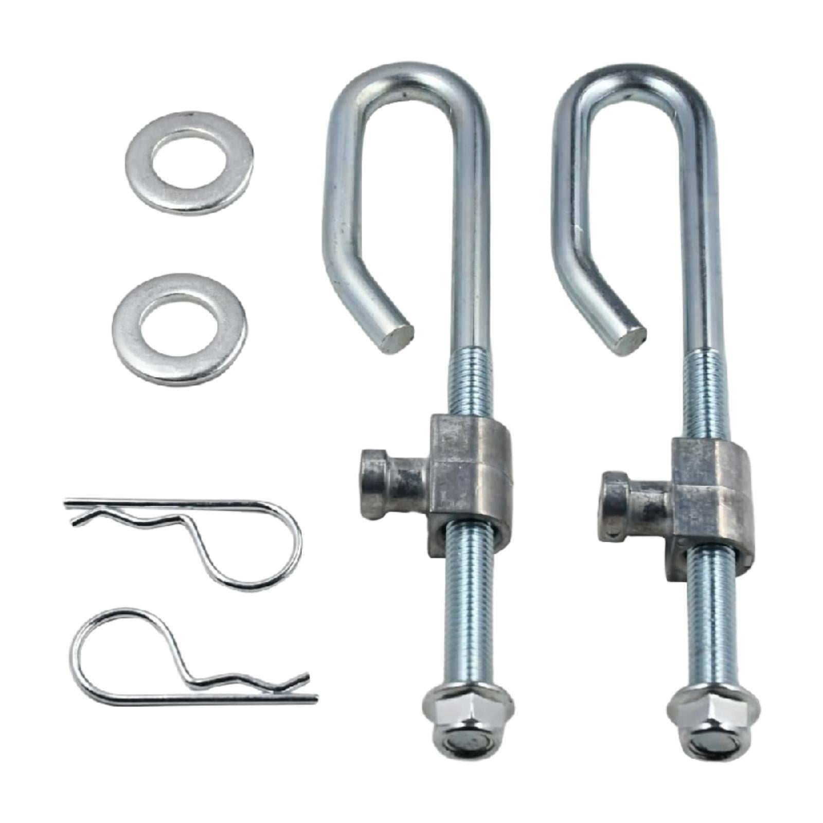 SiaBiced 2 Pieces Deck Lift Hanger Rod Kit Deck Lift Linkage for Lawn ...