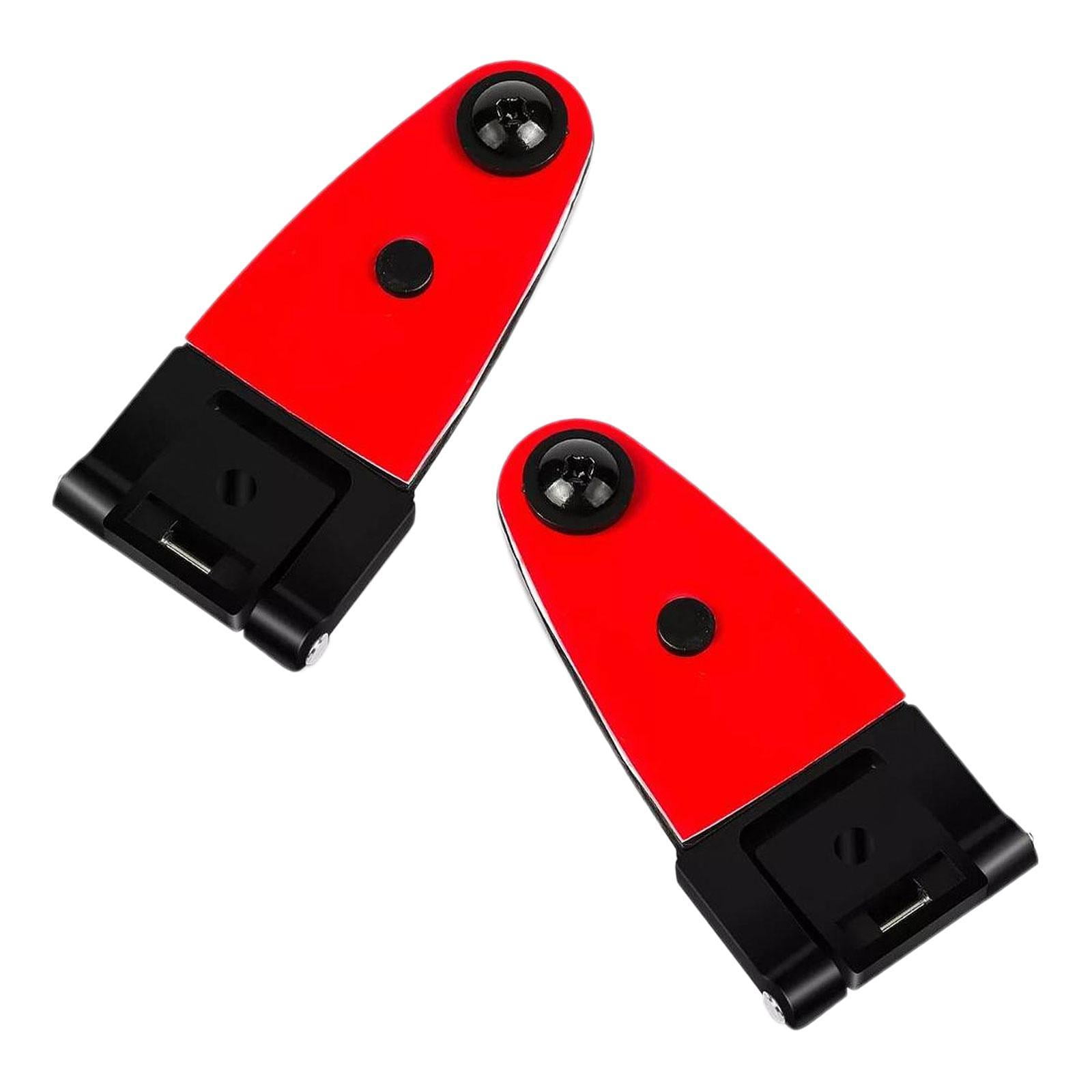 SiaBiced 2Pcs Glass Rear Window Hinges 53248 103528 for Leer 100XL ...