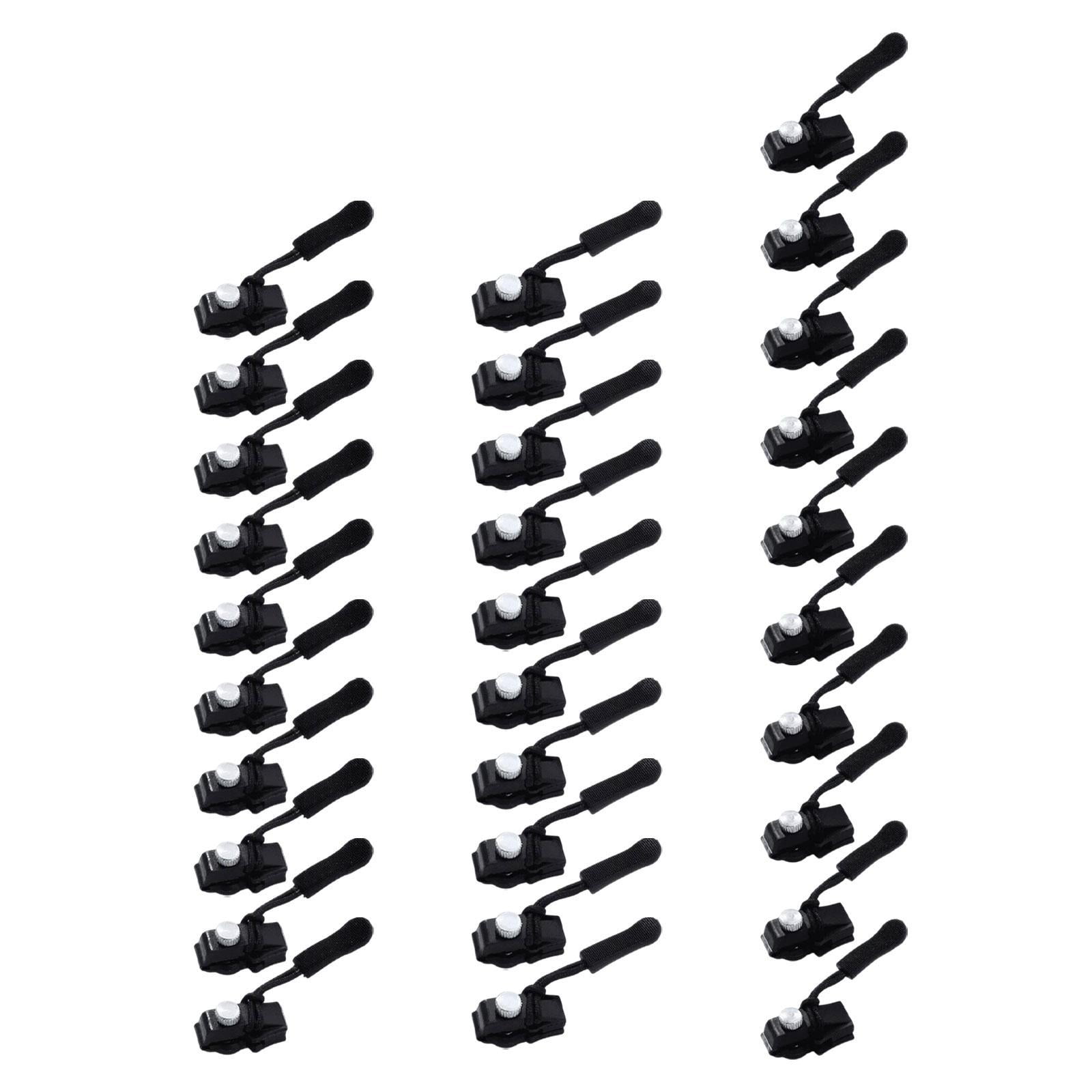SiaBiced 30 Pieces Zipper Repair Kit Removable Zipper Tags for Tent ...