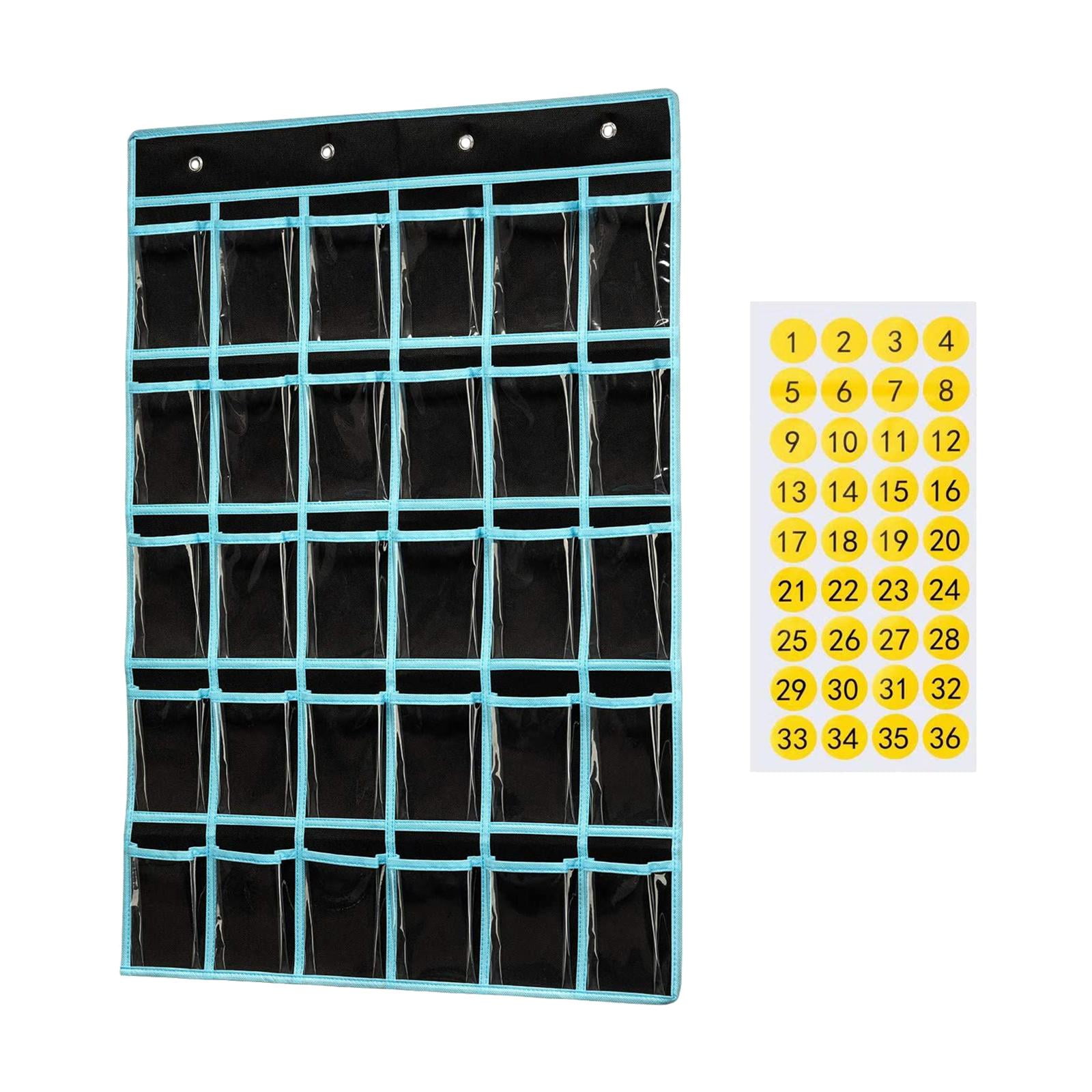 SiaBiced 36 Classroom Pocket Charts for Cellphones and Calculators ...