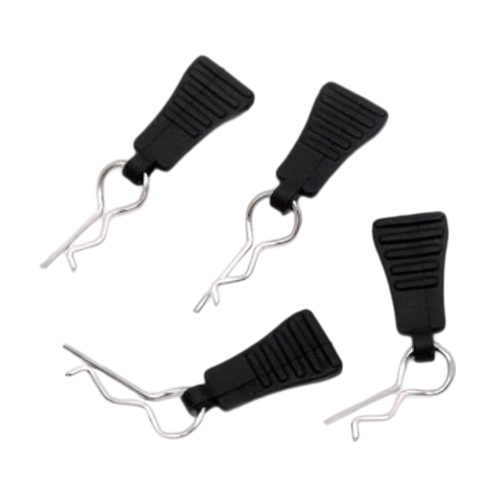 SiaBiced 4 Pieces 1/16 RC Car Body Shell Clips Update Parts Replace ...