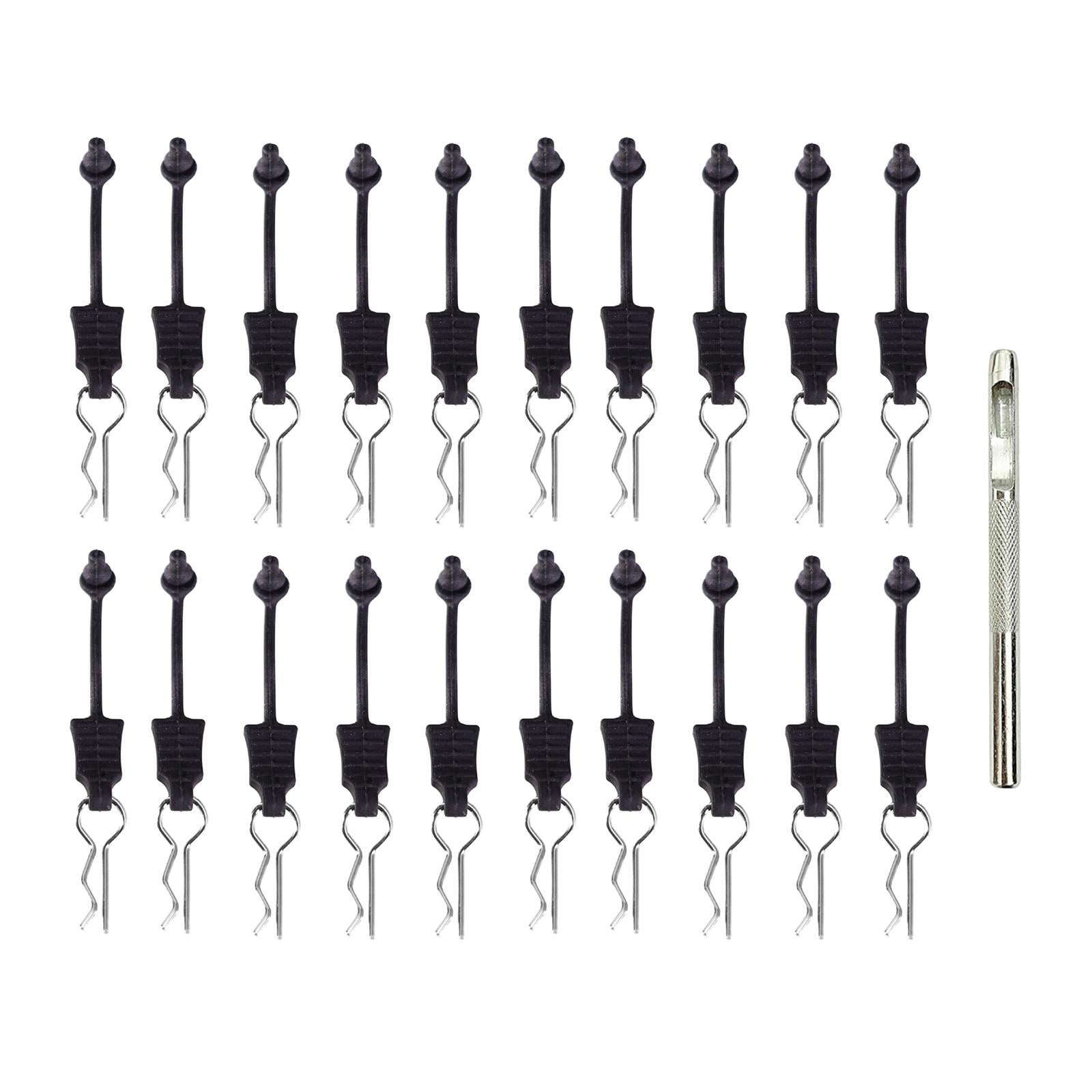 SiaBiced 4 Pieces/20 Pieces Metal R-type Car Shell Fixed Clips High ...