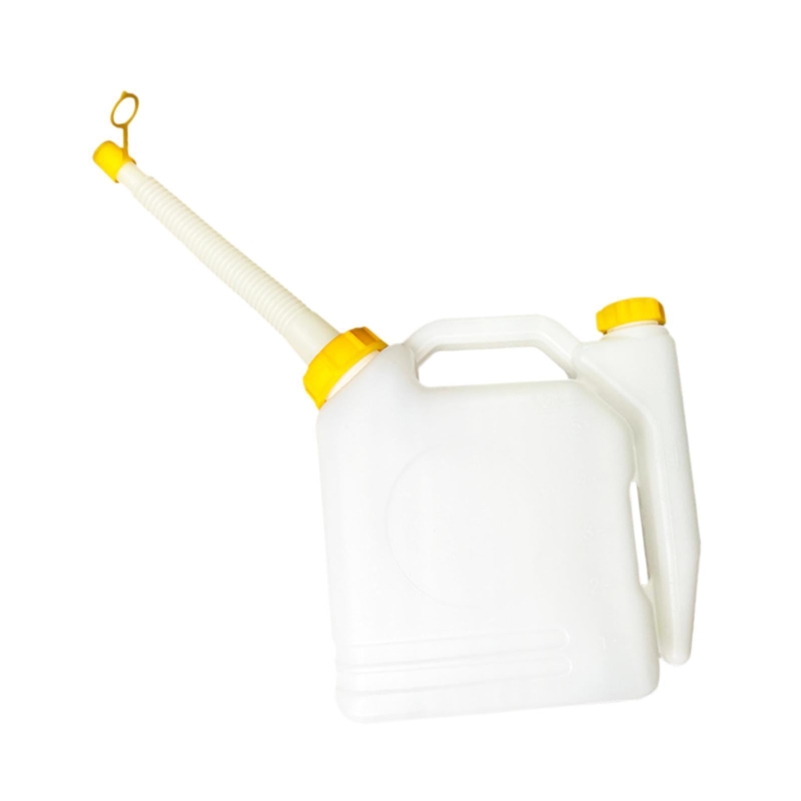 SiaBiced 5L Oil Mixing Bottle Petrol Container 2 Stroke Oil Combination ...