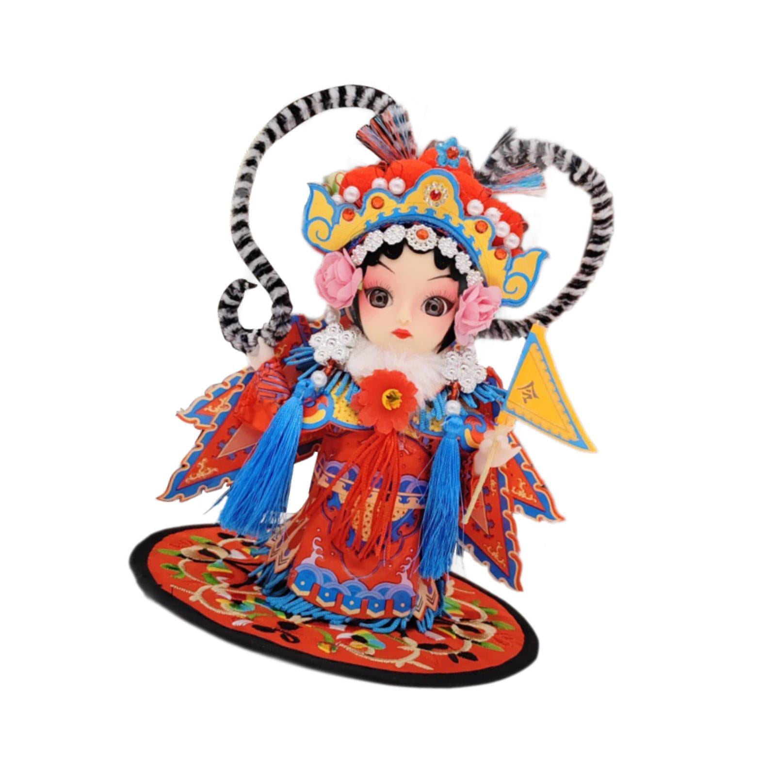 SiaBiced 5inch Opera MU Doll Sculpture Chinese Handicraft Table ...