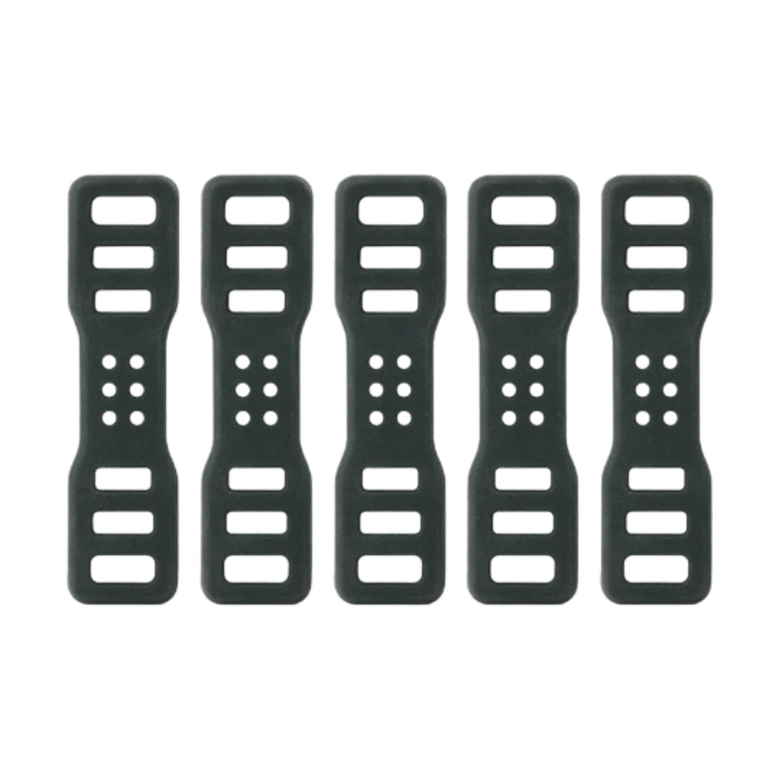 SiaBiced 5x/10x Stable Black Rubber Straps for Handlebar Driving ...